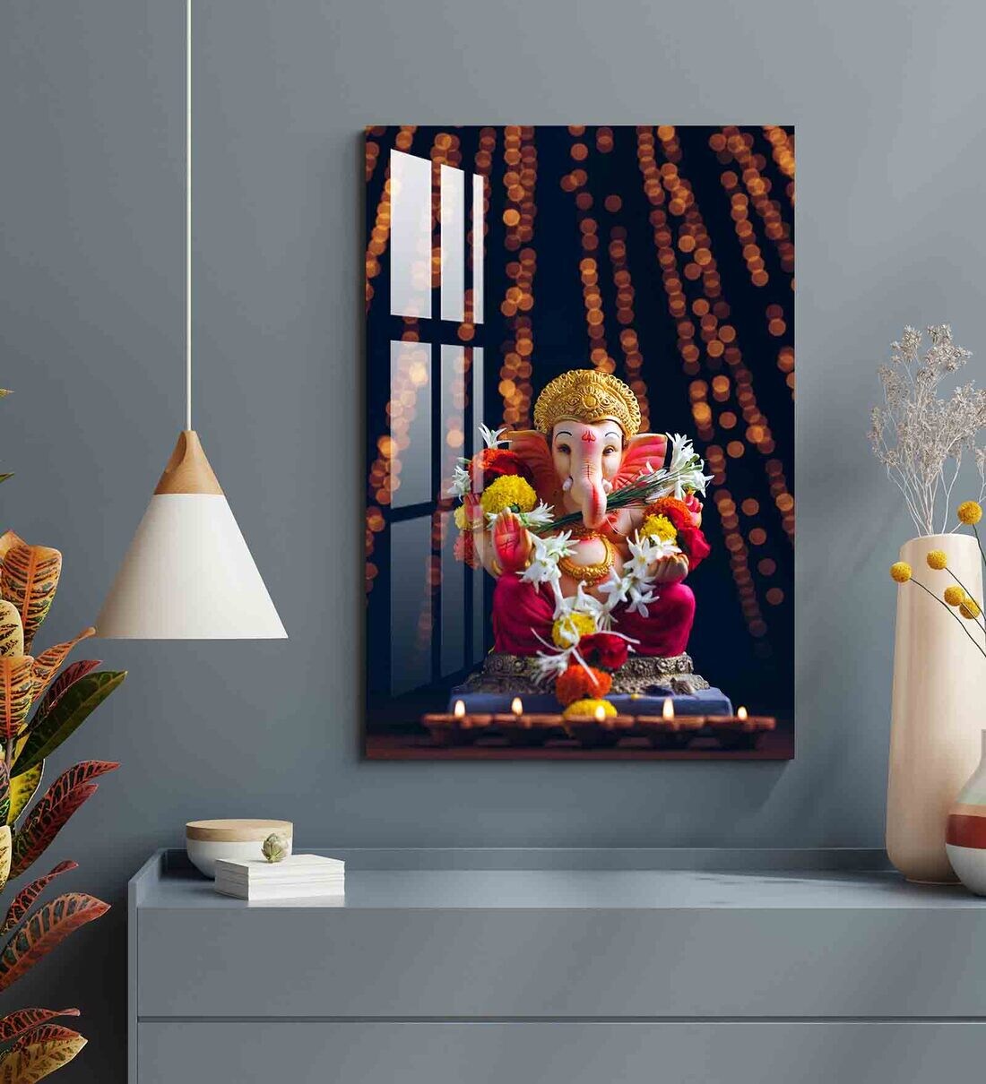 Buy Shree Ganesh Acrylic Spiritual Art Prints at 29% OFF by The Next ...