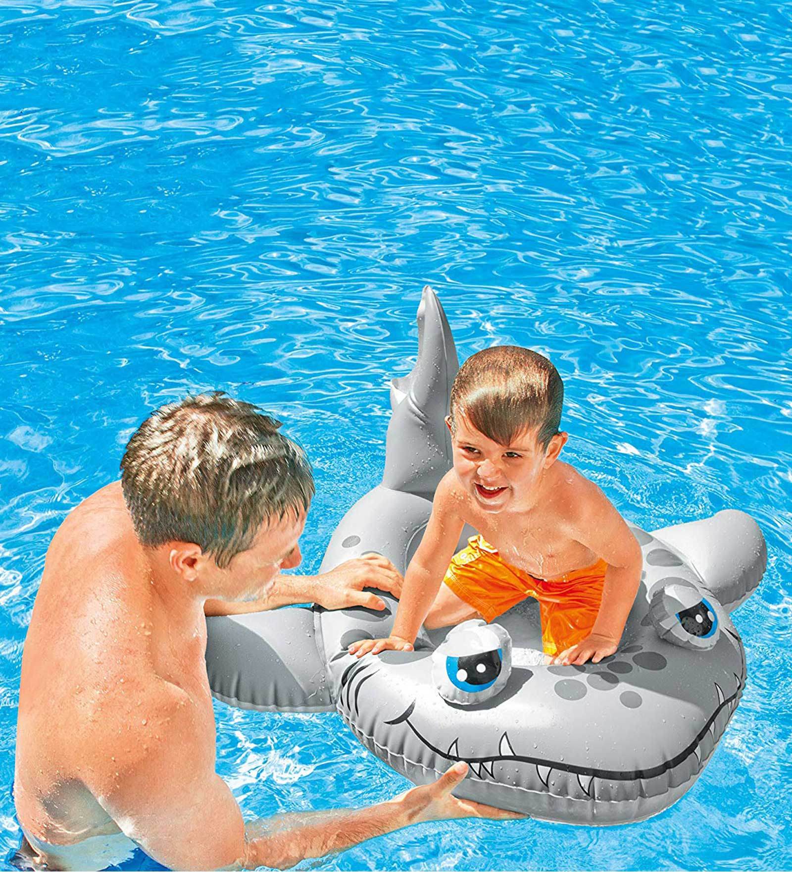 Buy Shark Kidde Floater in Grey Colour by Intex Online - Play Pools ...