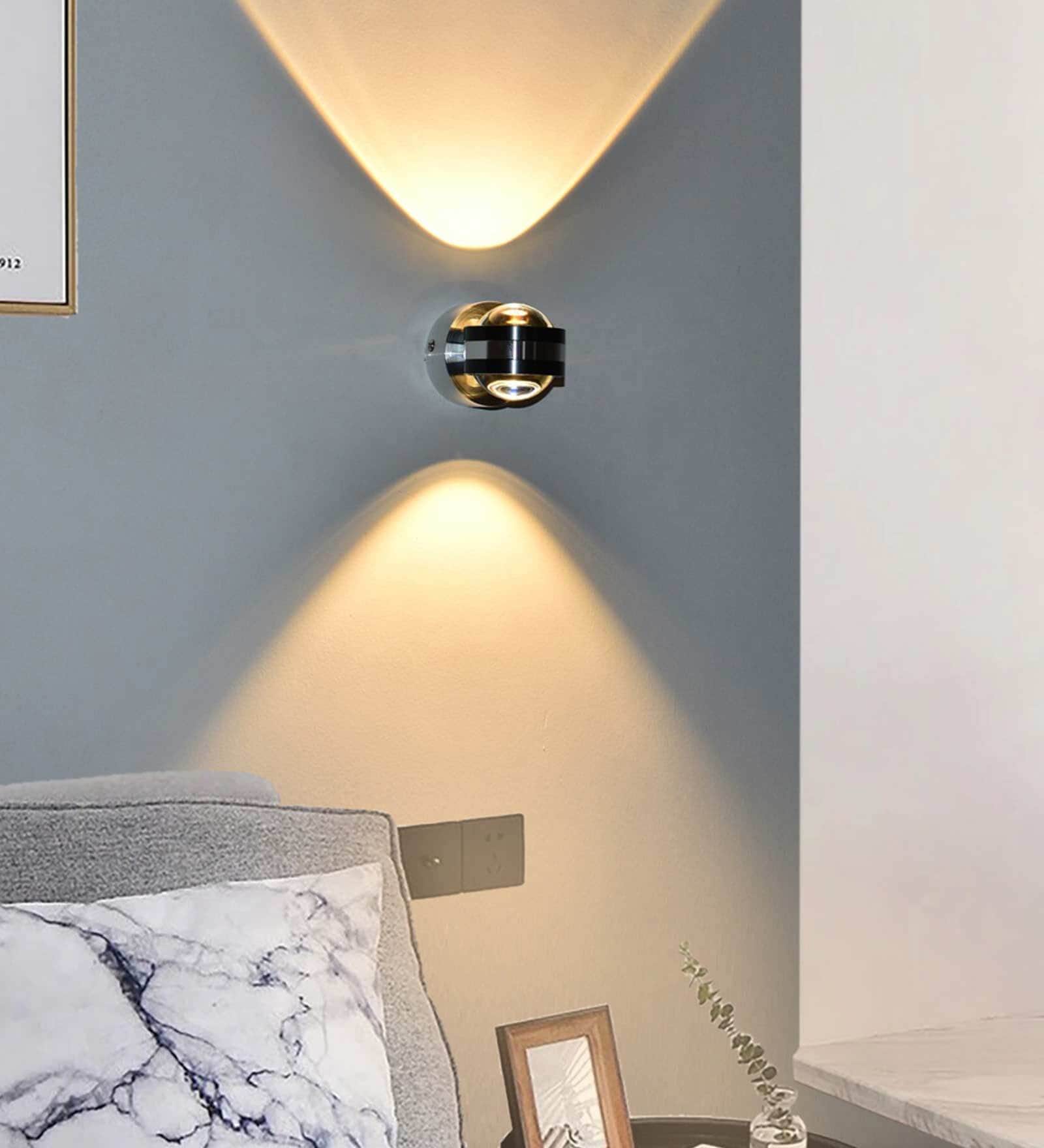 Buy Sheen Metal Novelty Wall Light (Silver) at 40% OFF by Smartway ...