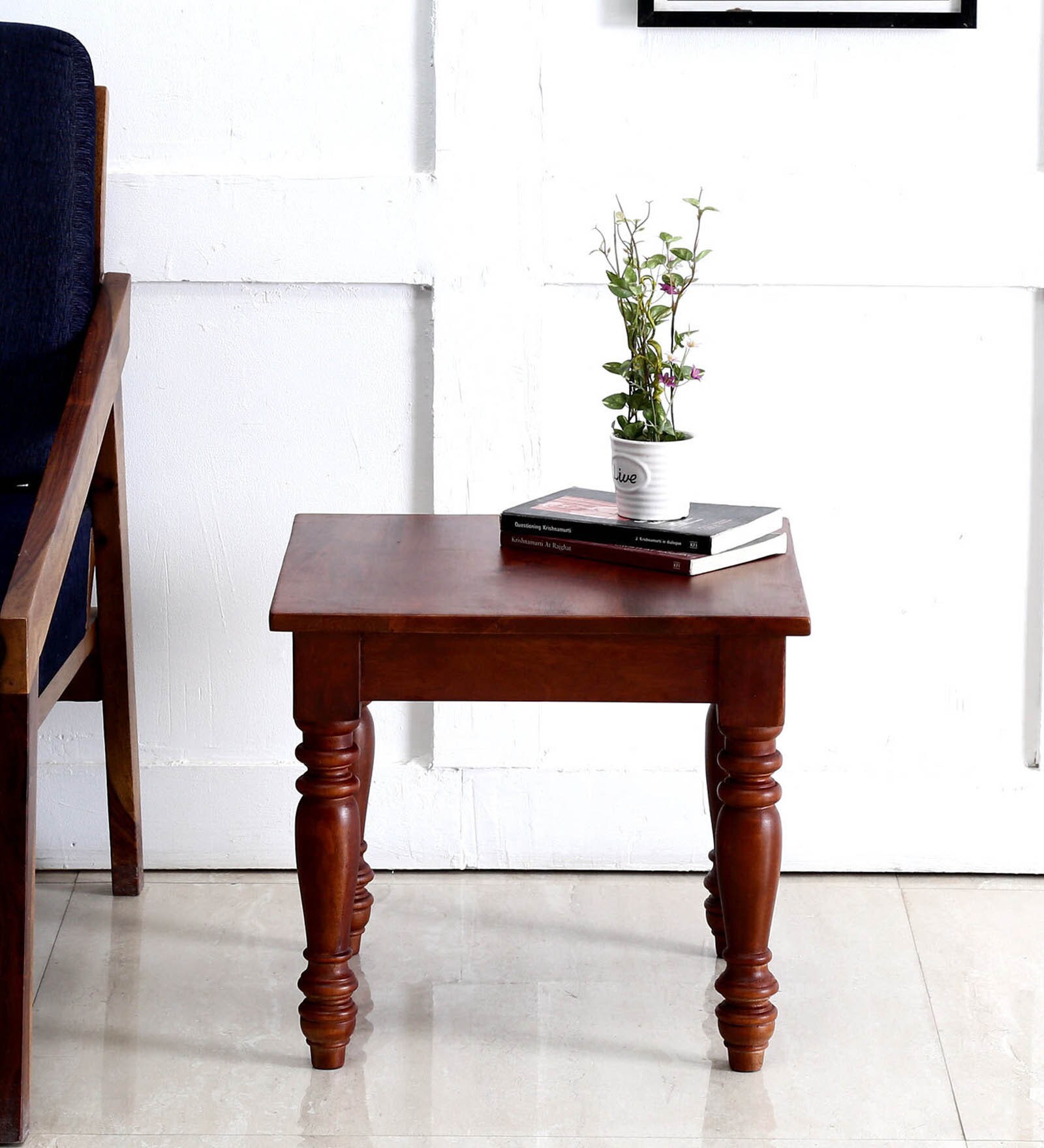Buy Shervington Solid Wood Coffee Table in Honey Oak Finish by ...