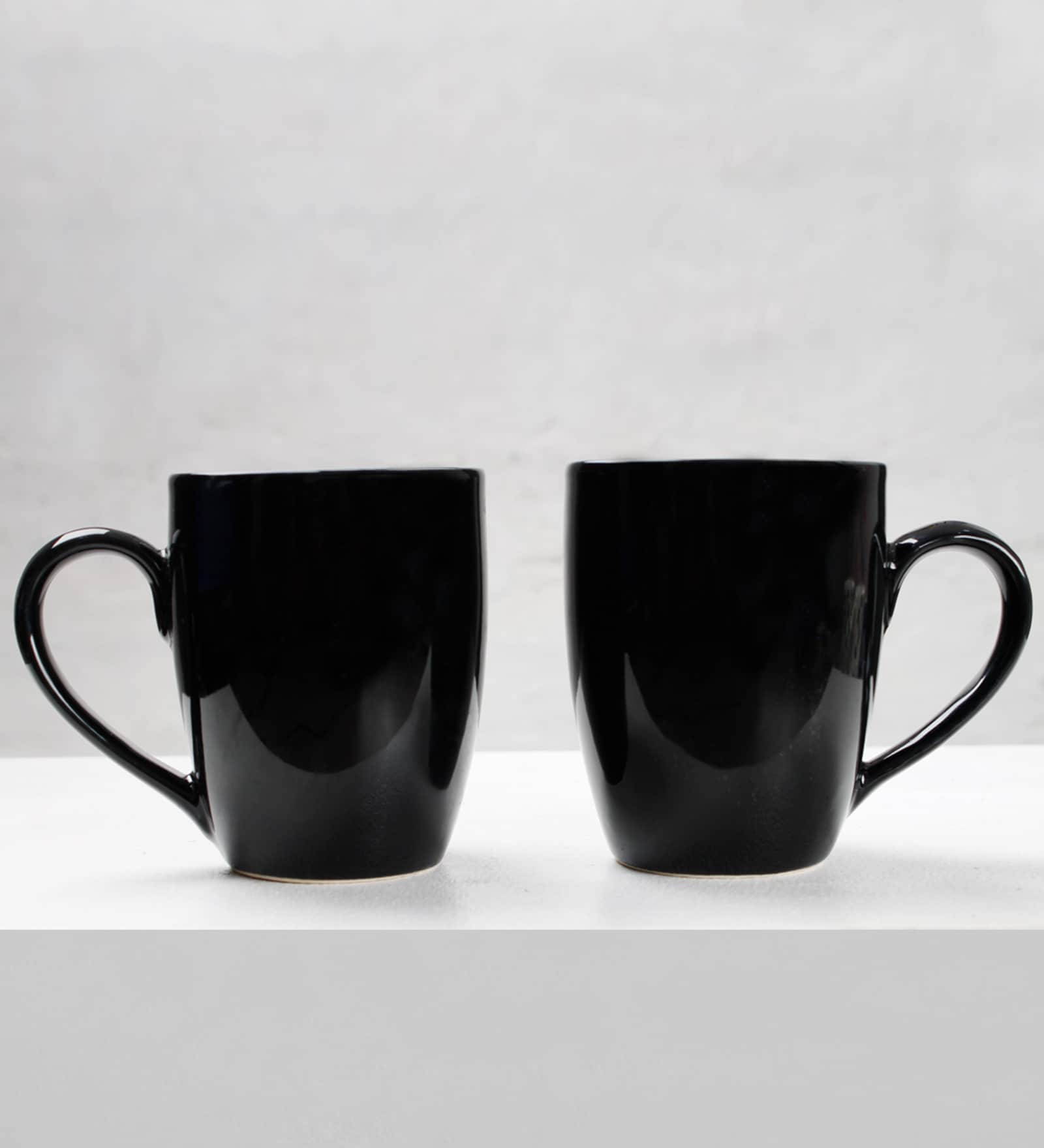 Buy Shiny 280ml Multicolour (Set of 2) Ceramic Coffee Mug at 66% OFF by The Earth Store | Pepperfry
