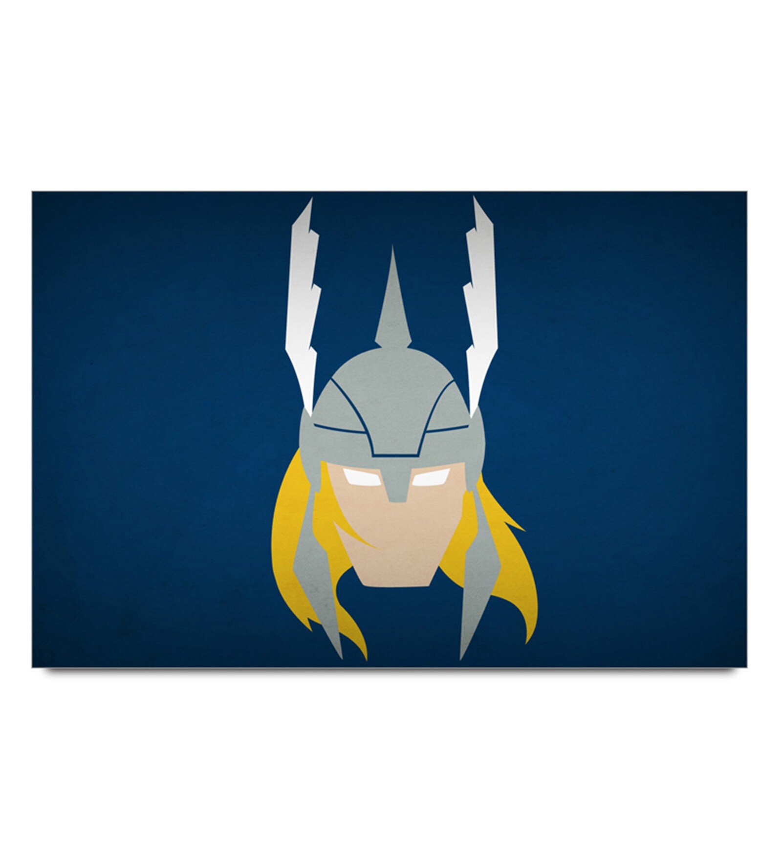 Buy Paper 19 x 13 Inch Thor Minimal Unframed Laminated Poster by Shop ...