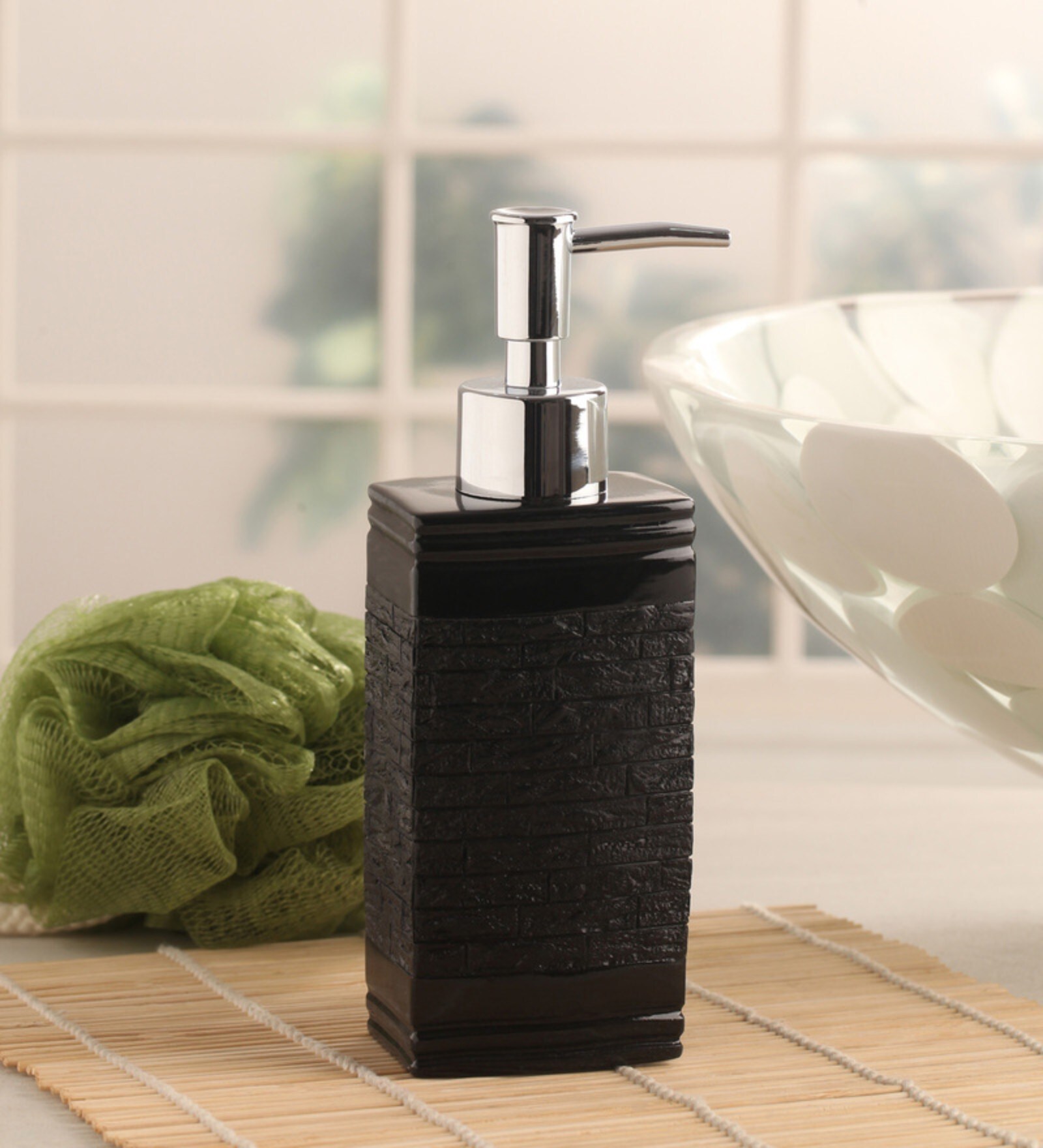 Buy Shresmo Black Polyresin Recto Soap Dispenser at 23% OFF by Shresmo ...