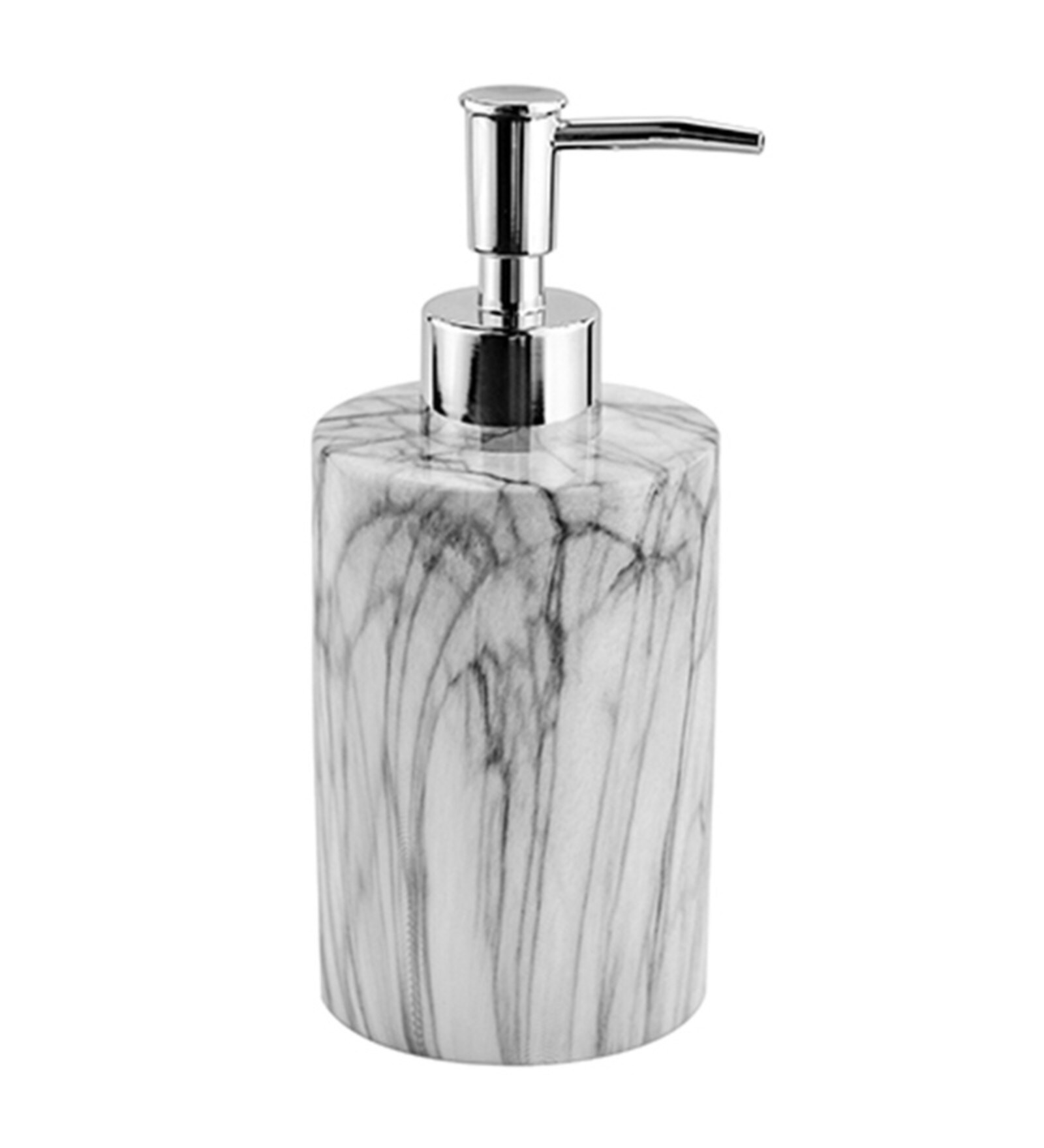 Buy Shresmo Grey Polyresin 6.85 x 2.99 Inch Recto Soap Dispenser at 24% ...