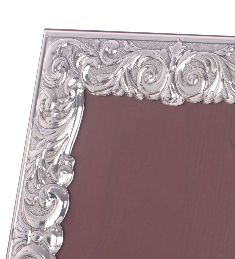 Buy Shaze Resin with Silver Plating Single Photo Frame Online - Single ...