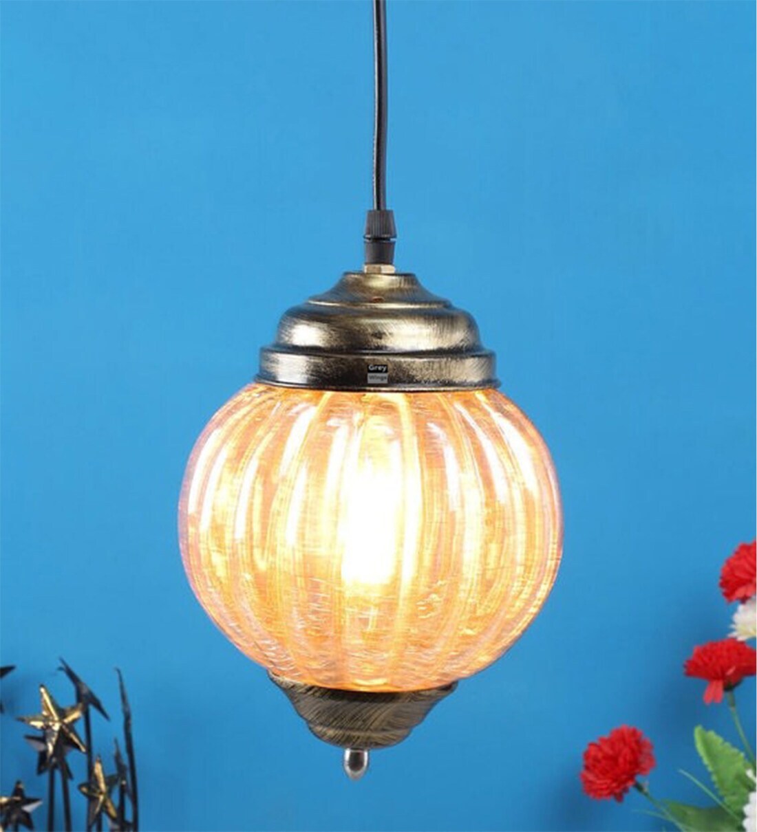 Buy Jackie Silver Metal Hanging Light by Greywings at 22% OFF by ...