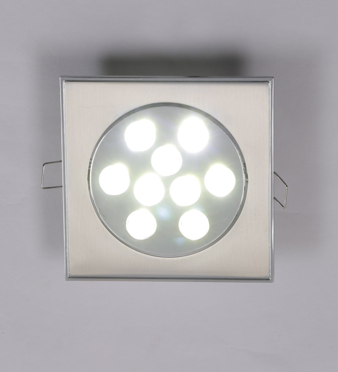 Buy White 9 Watts LED Steel Square Panel Light by Decorativeray at 36% ...