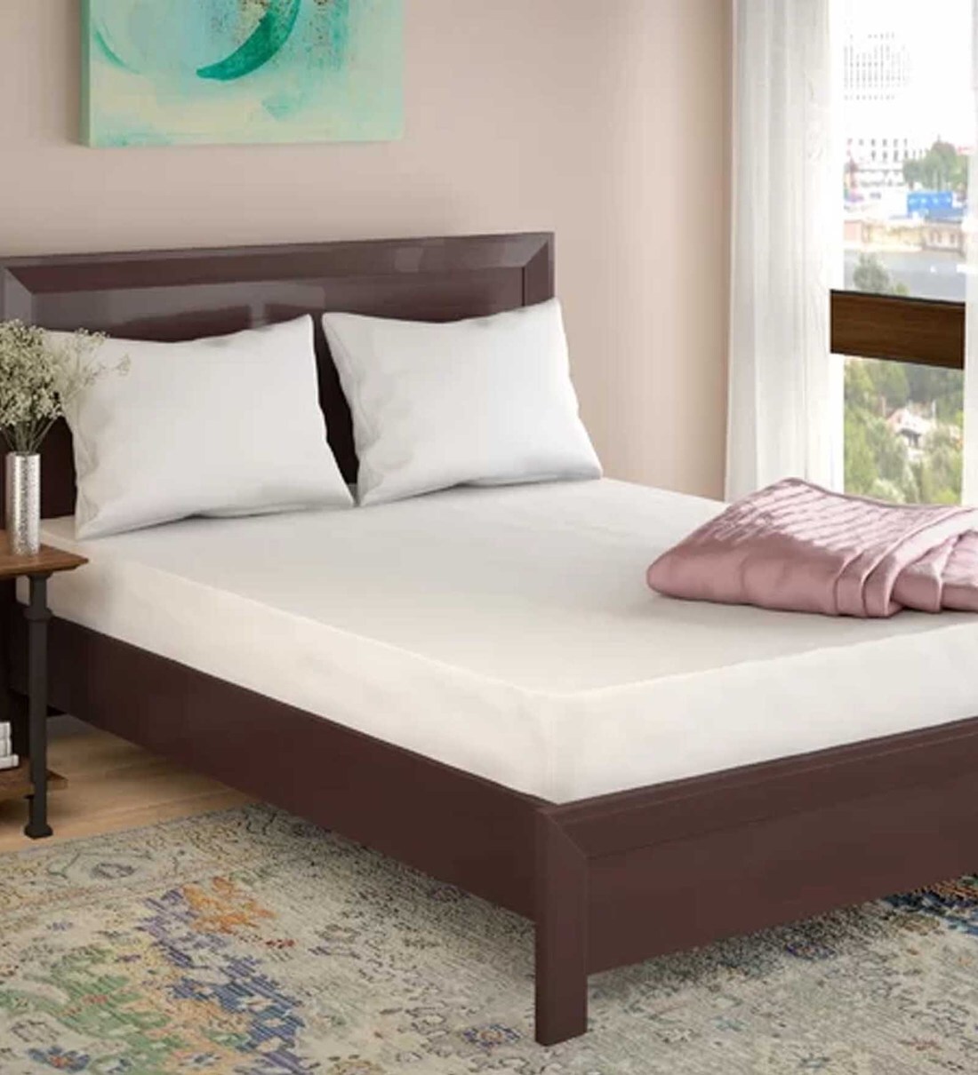 Buy Terry Cotton Single 78x36 Waterproof Mattress Protector by Wake-Fit ...