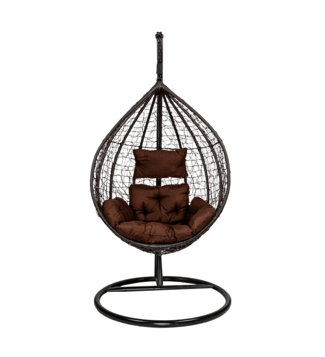 Buy Beawar Metal Swing in Brown Colour by Swingzy Online - Swings ...