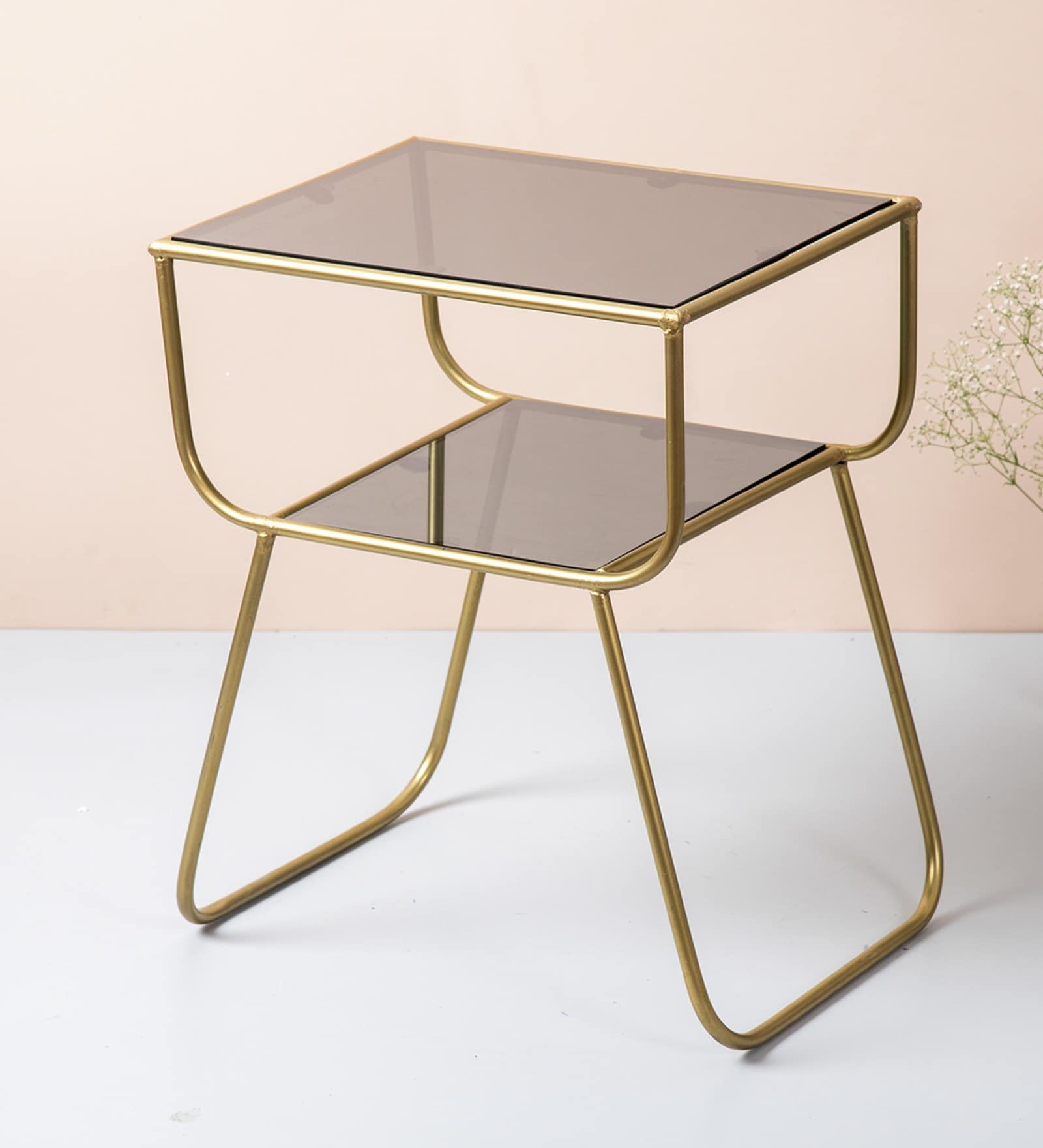 Buy Valencia Metal End Tables in Gold Color with (Set of 2) at 54% OFF ...