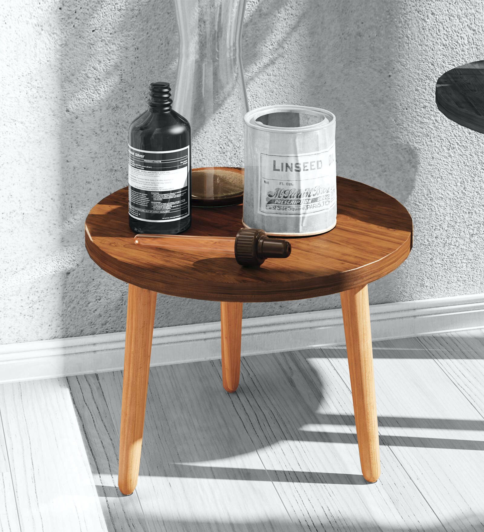 Buy Trio End Table in Havana Finish at 15% OFF by Colibri | Pepperfry