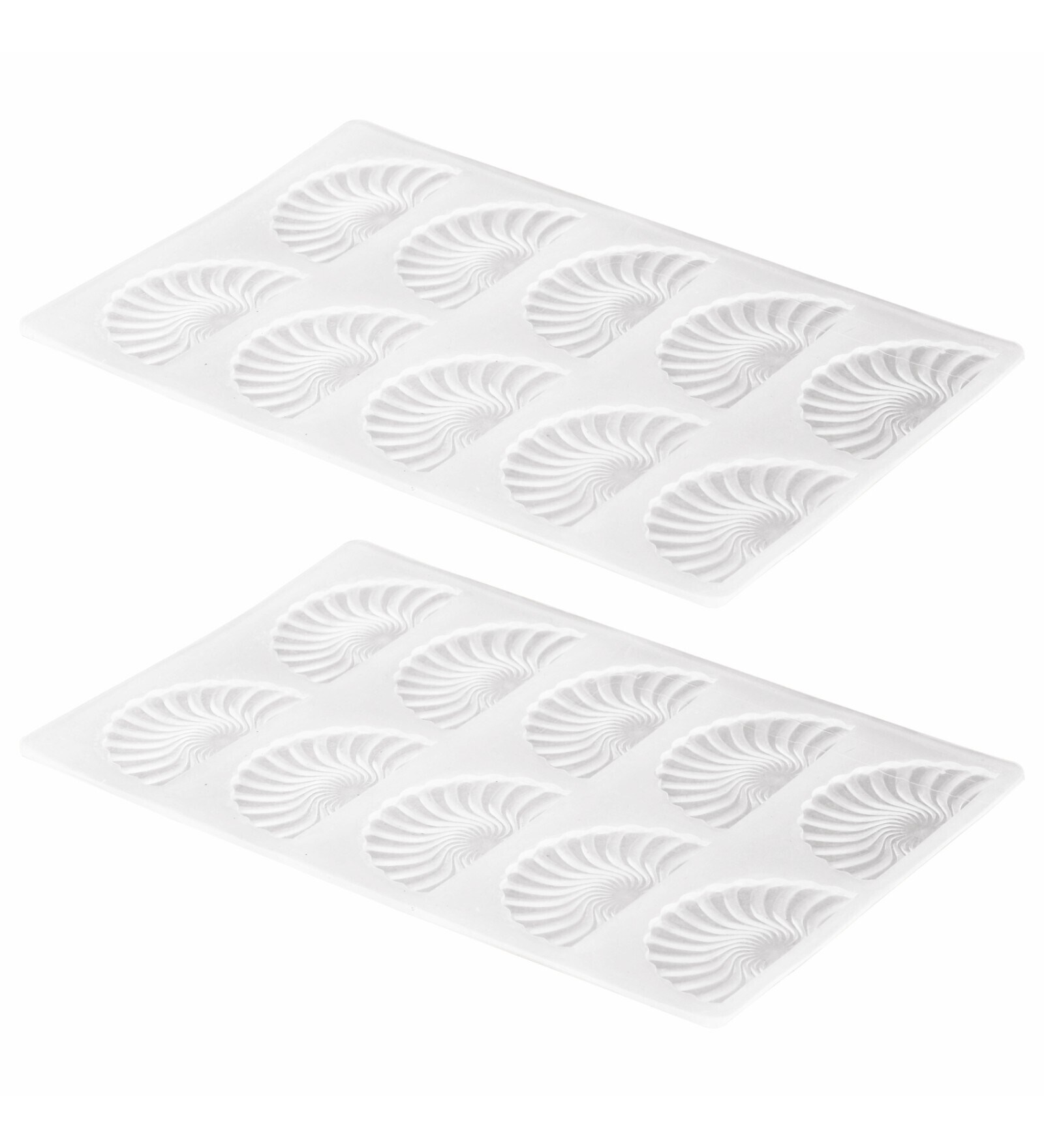 Buy Silicone White (Set of 2) Garnish Moulds at 28% OFF by Nayasa ...