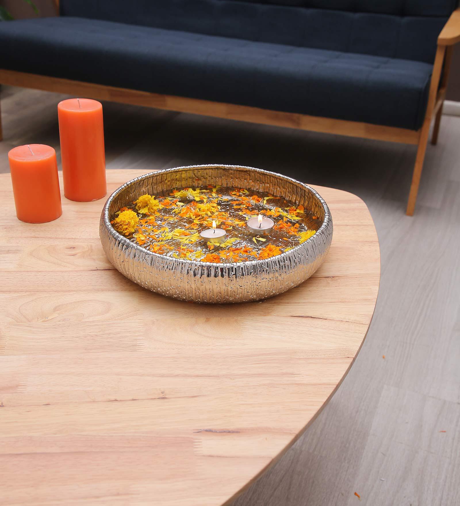 Buy Silver Garv Urli at 33% OFF by Ashnam | Pepperfry