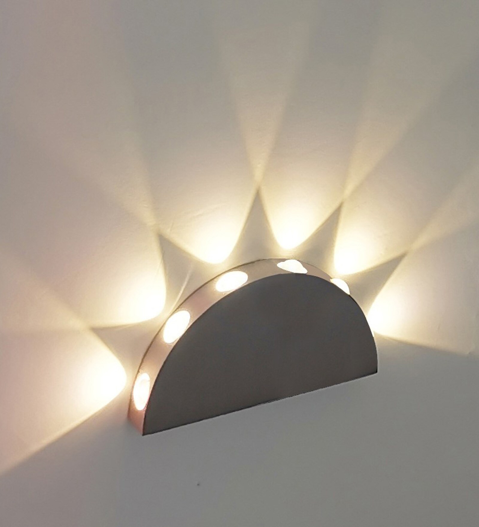Buy Silver Metal Wall Light By Smartway Lighting at 36% OFF by Smartway ...