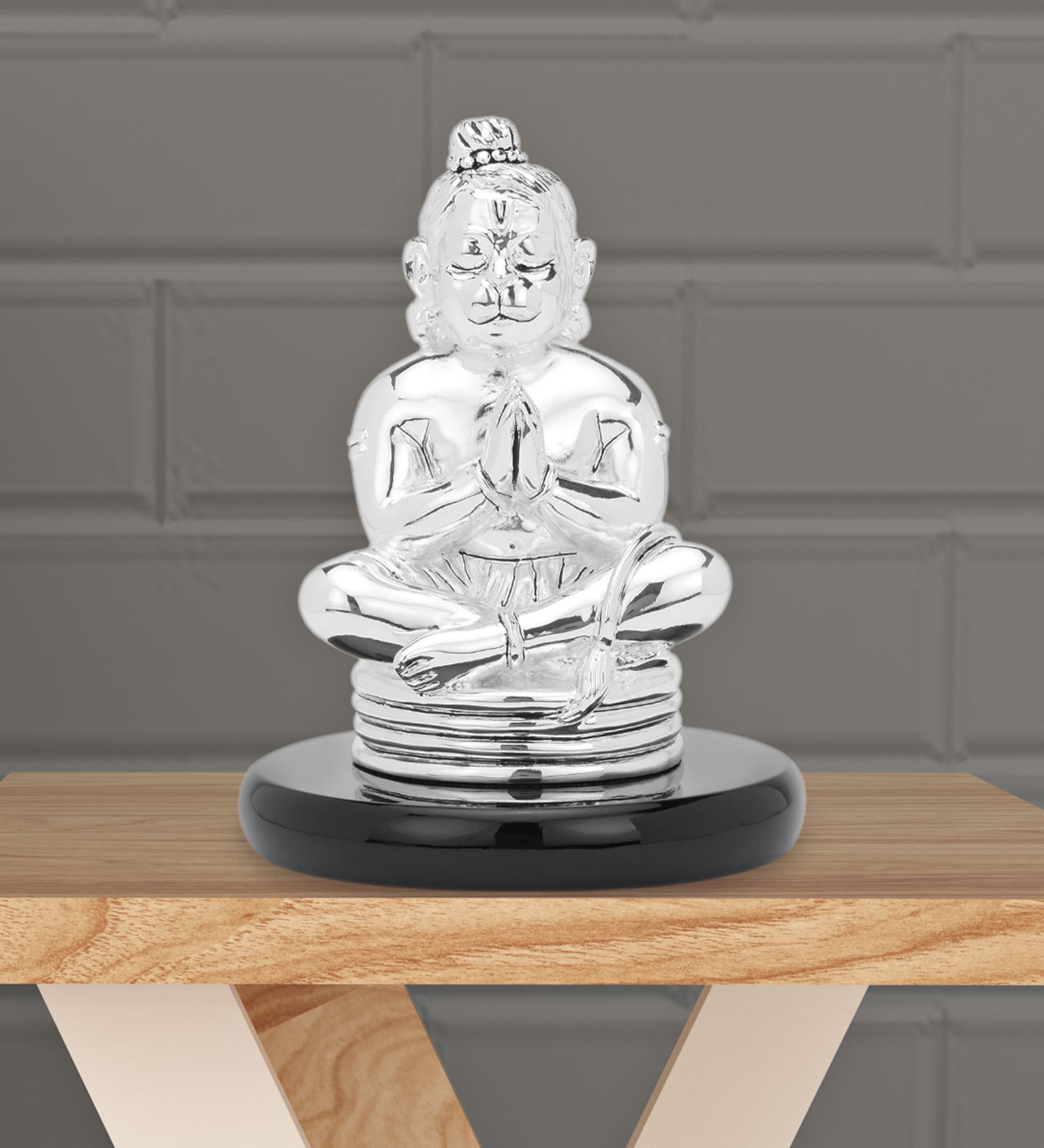 Buy Silver Resin Invoke Hanuman Idol By Shaze at 6% OFF by Shaze ...