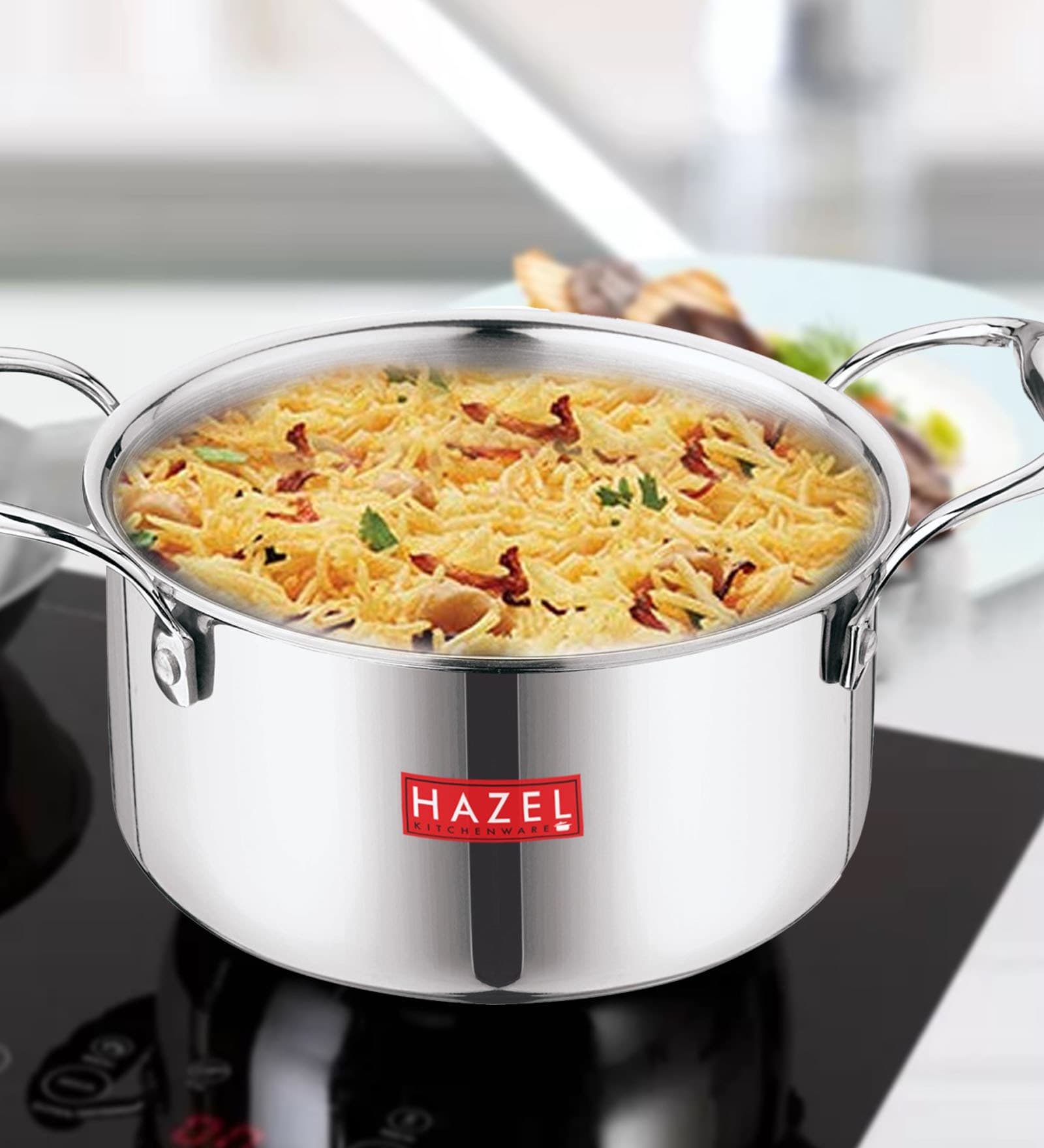 Buy Lloyd 2.3 Ltrs Induction Friendly Silver Aluminium Cooking Pot at ...