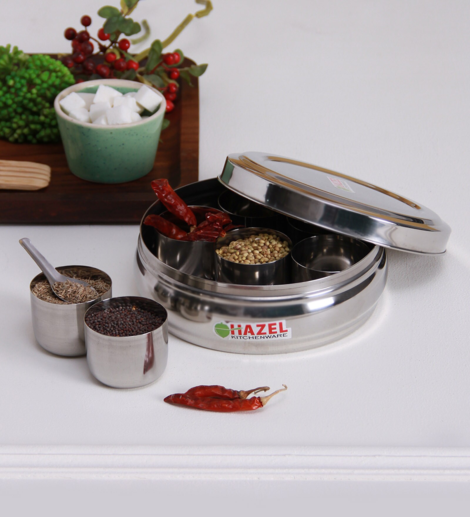 Buy 1.2 Ltr Stainless Steel Spice Container By Hazel at 20% OFF by ...