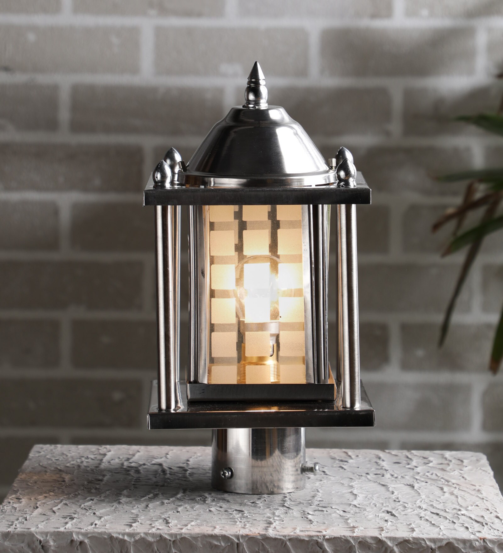 Buy Silver Metal Gate Light By Tu Casa at 52% OFF by Tu Casa | Pepperfry