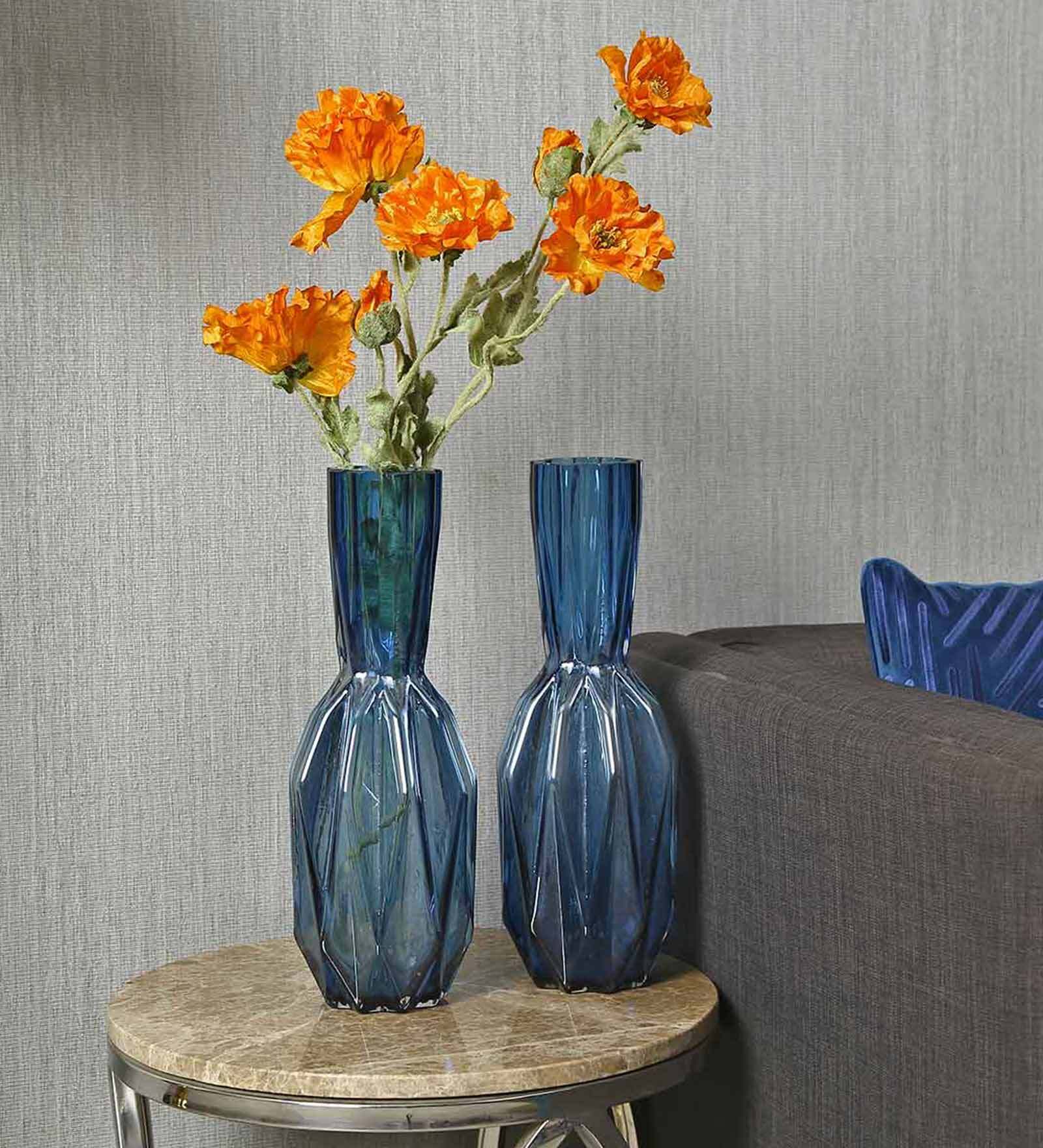 Buy Sinatra Glass Table Vase by Home4U at 2% OFF by Home4U | Pepperfry