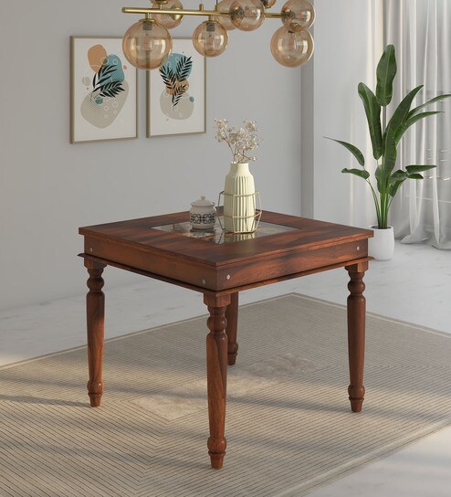 4 Seater Dining Table Online: Buy Four Seater Dining Table in India ...