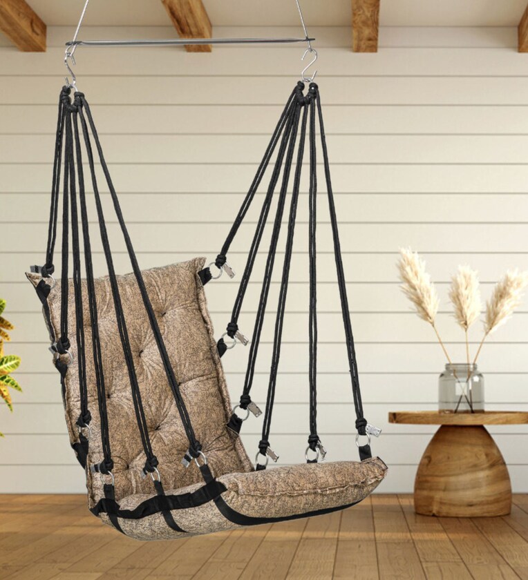 Buy Fabric Swing in Beige Colour by Patiofy Online - Swings - Swings ...