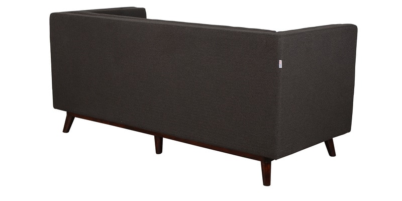 Buy Fermin Fabric 3 Seater Sofa In Brown Colour By Casacraft Online ...