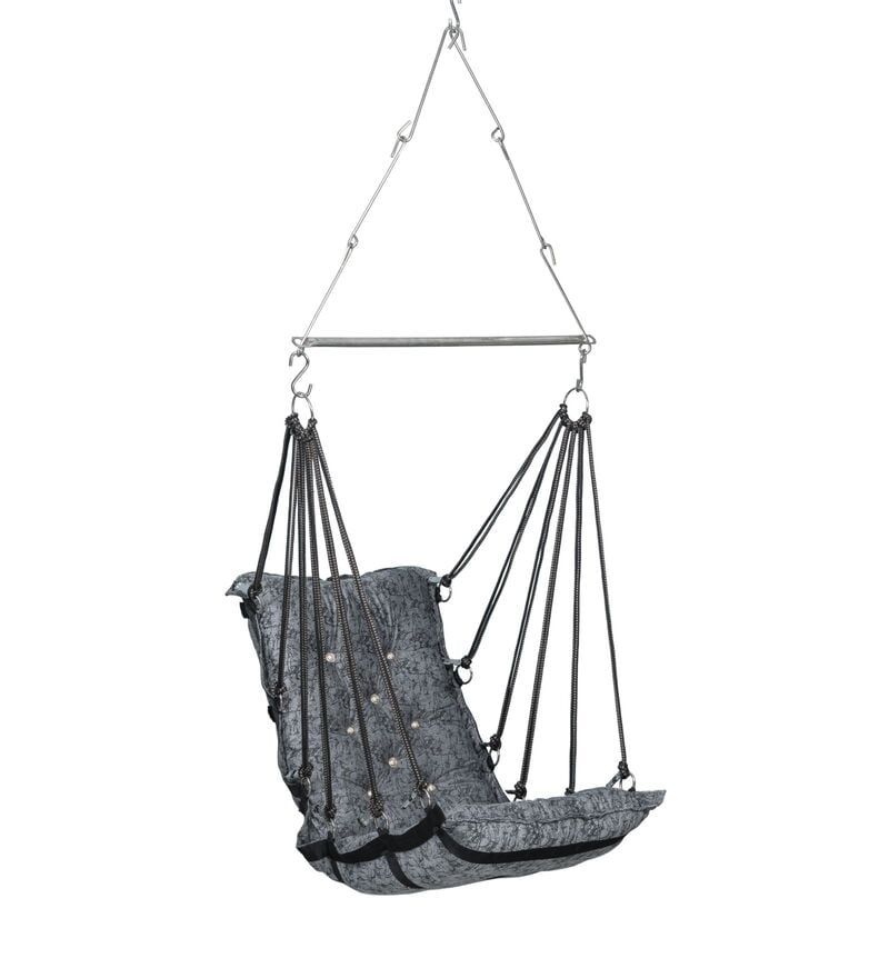 Buy Fabric Swing in Grey Colour by Patiofy Online - Swings - Swings ...