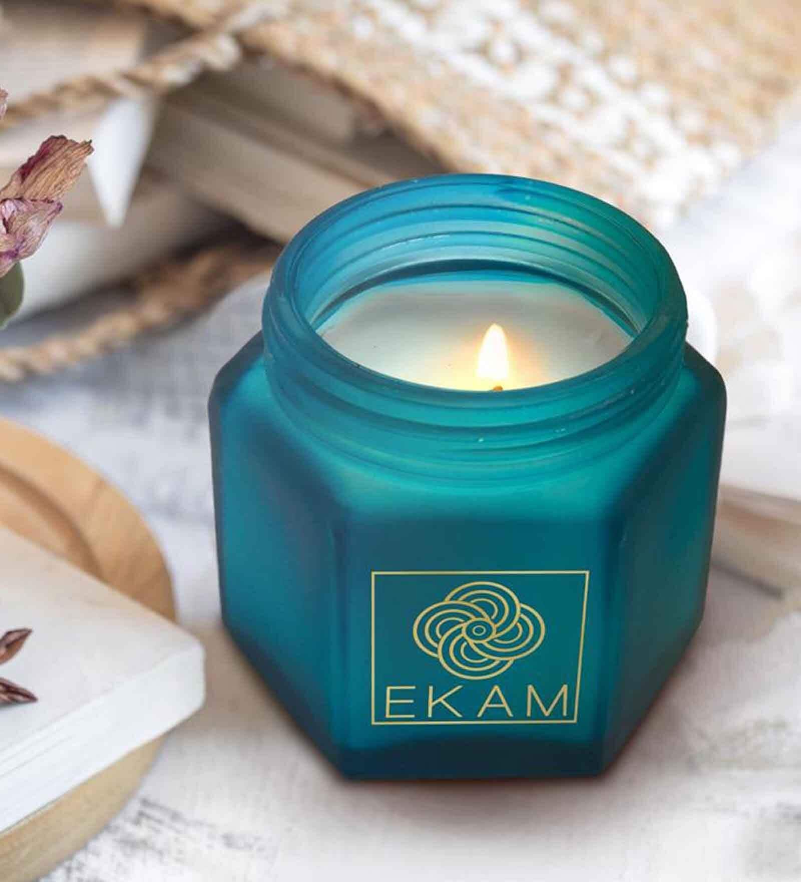 Buy Ocean Dream Hexa Soy Wax Scented Jar Candle at 15% OFF by EKAM ...