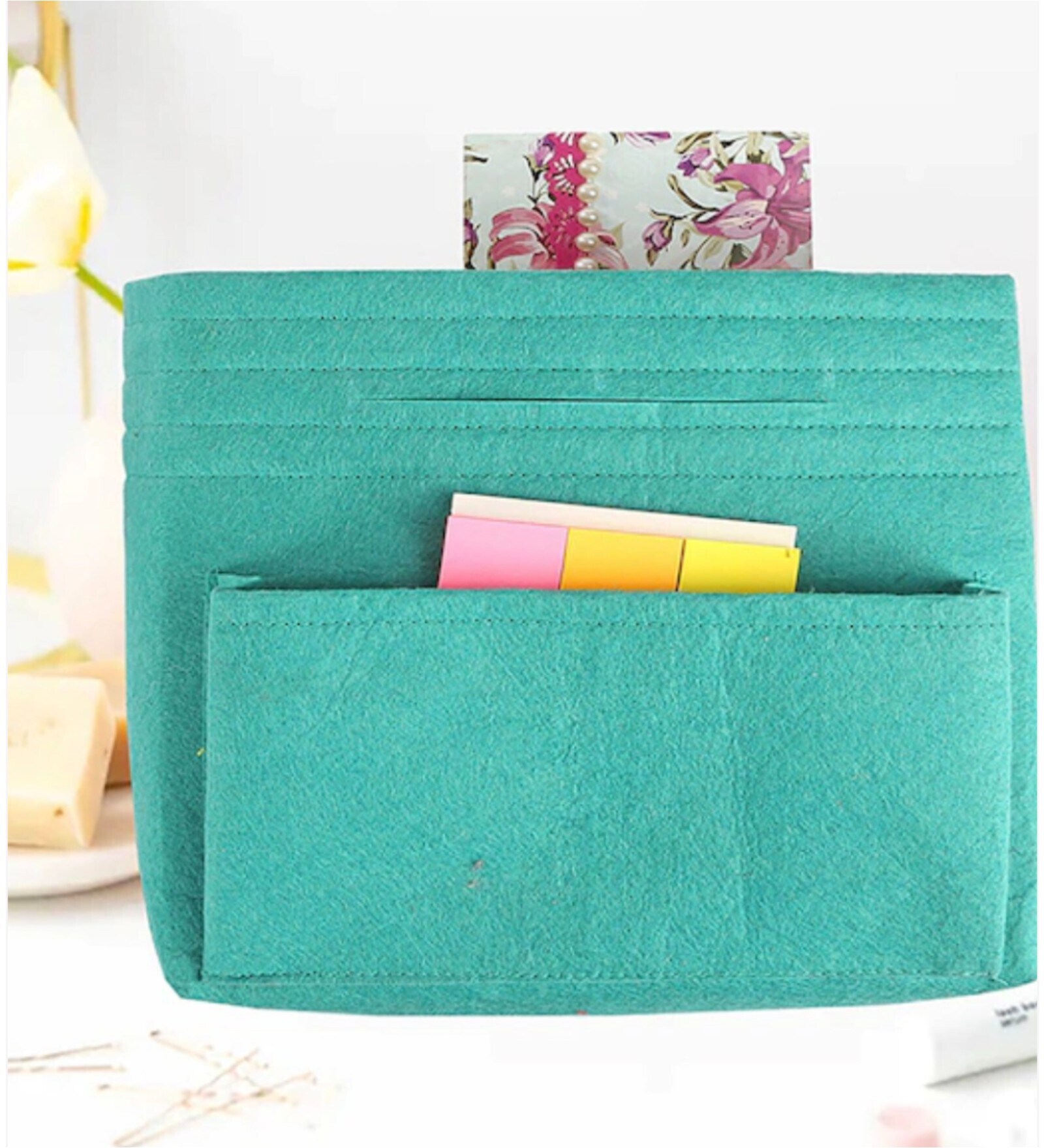Buy Sky Blue Felt Foldable Storage Organiser at 77% OFF by My gift ...