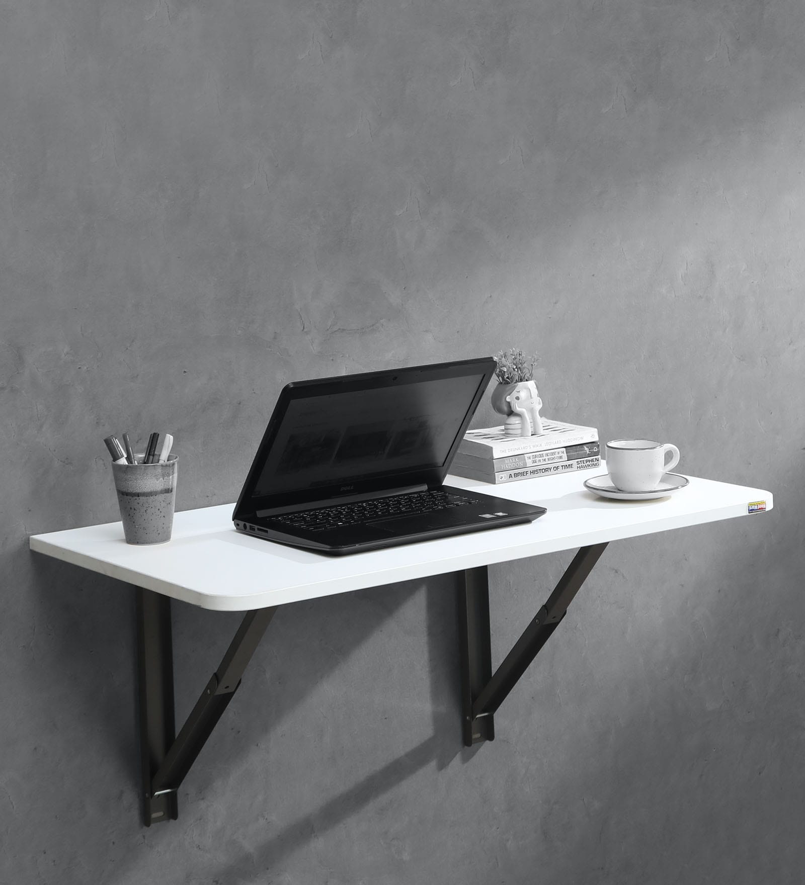 Buy Sky Large Wall Mounted Table in Frosty White Finish at 60% OFF by ...