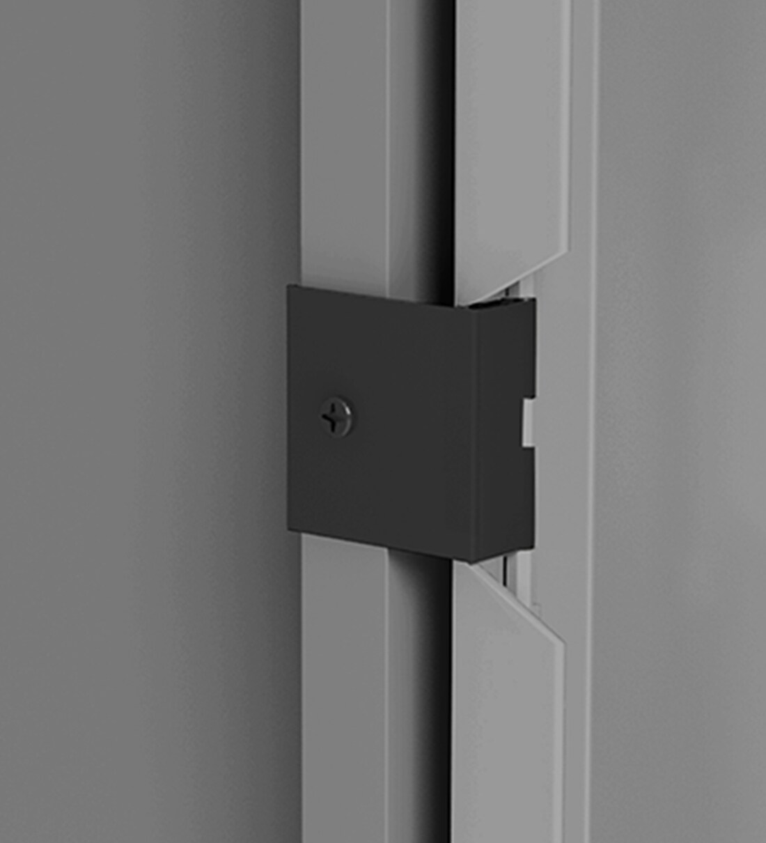 Buy Slimline Metal 3 Door Almirah in Royal Ivory Colour by Godrej ...