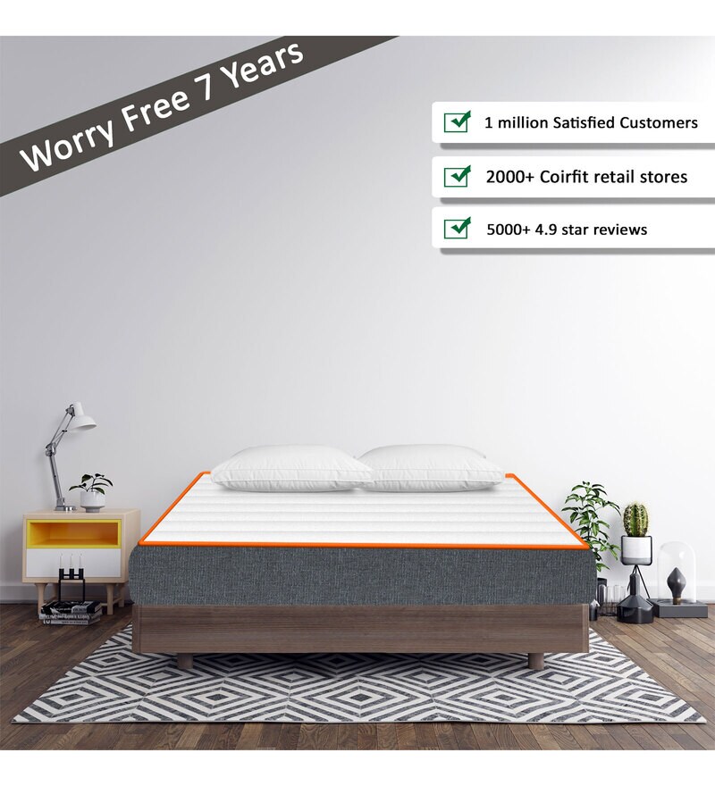 Buy Bouncy (75x48) 4 Inches Queen Size Foldable Mattress By SleepSpa ...