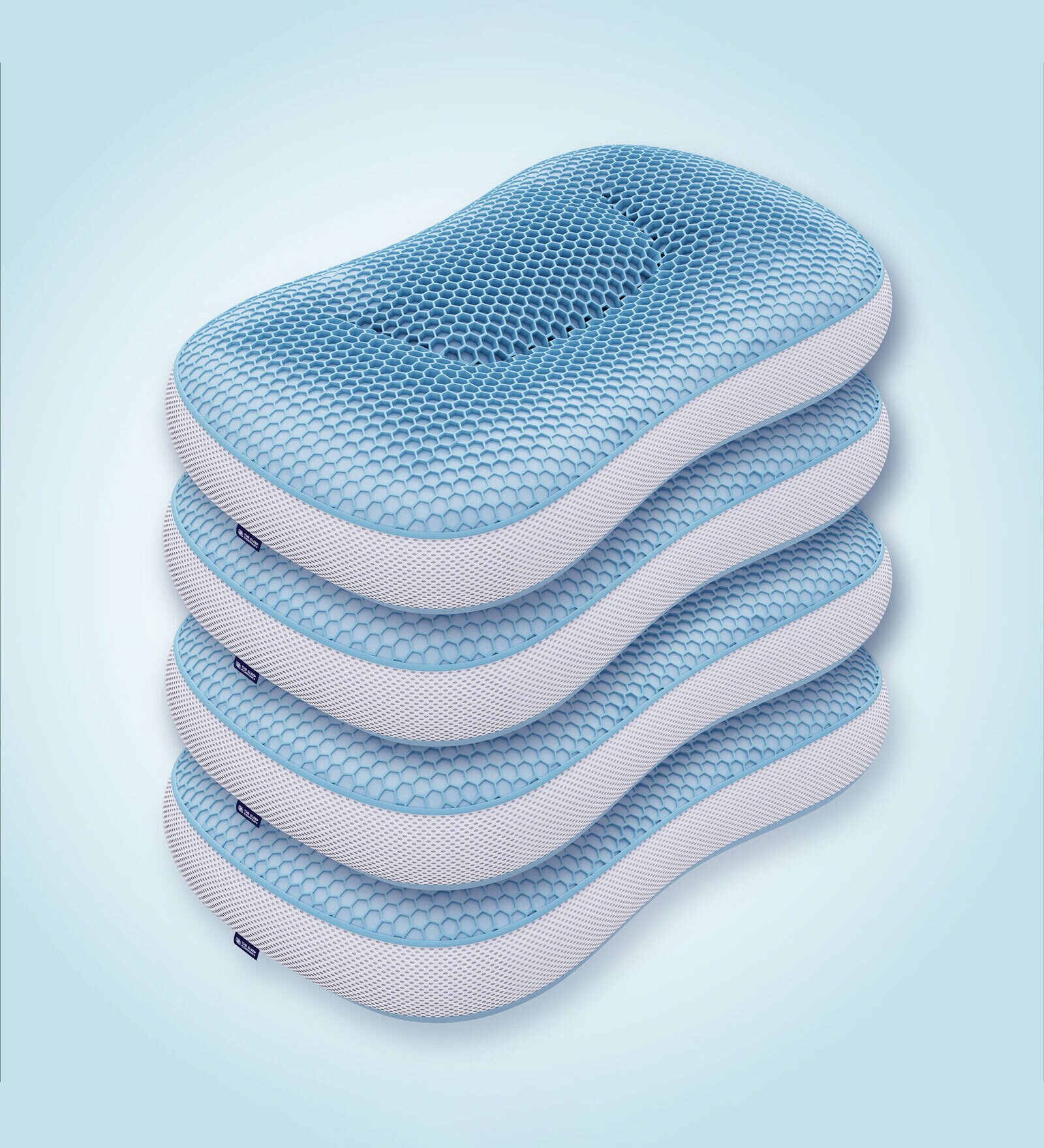 Buy Smart ErgoRelief (25x15) Inch Pillow With SmartGRID Technology (Set ...