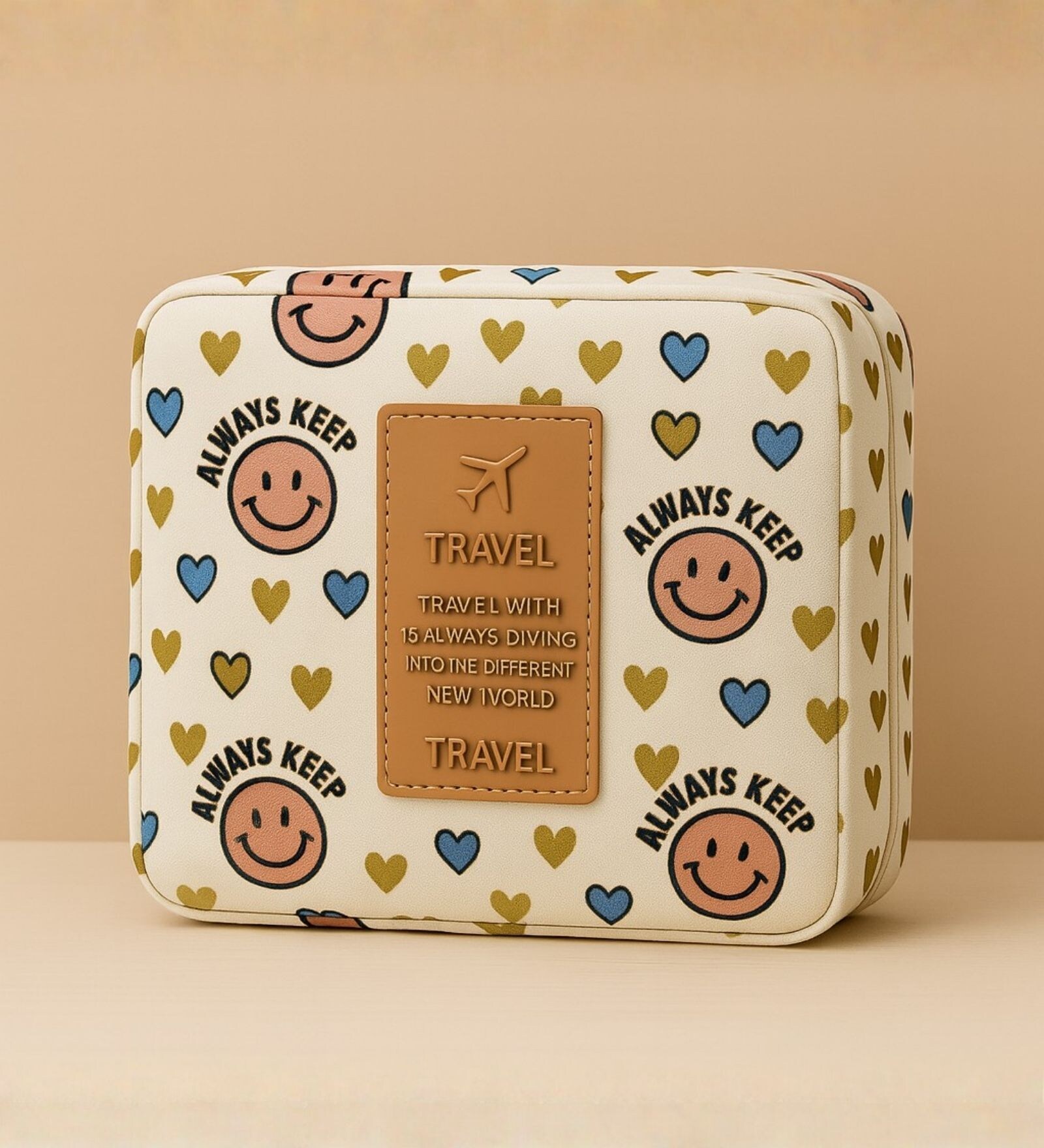 Buy Smiley Hearts Multicolour Travel Organizer Pouch at 33% OFF by ...