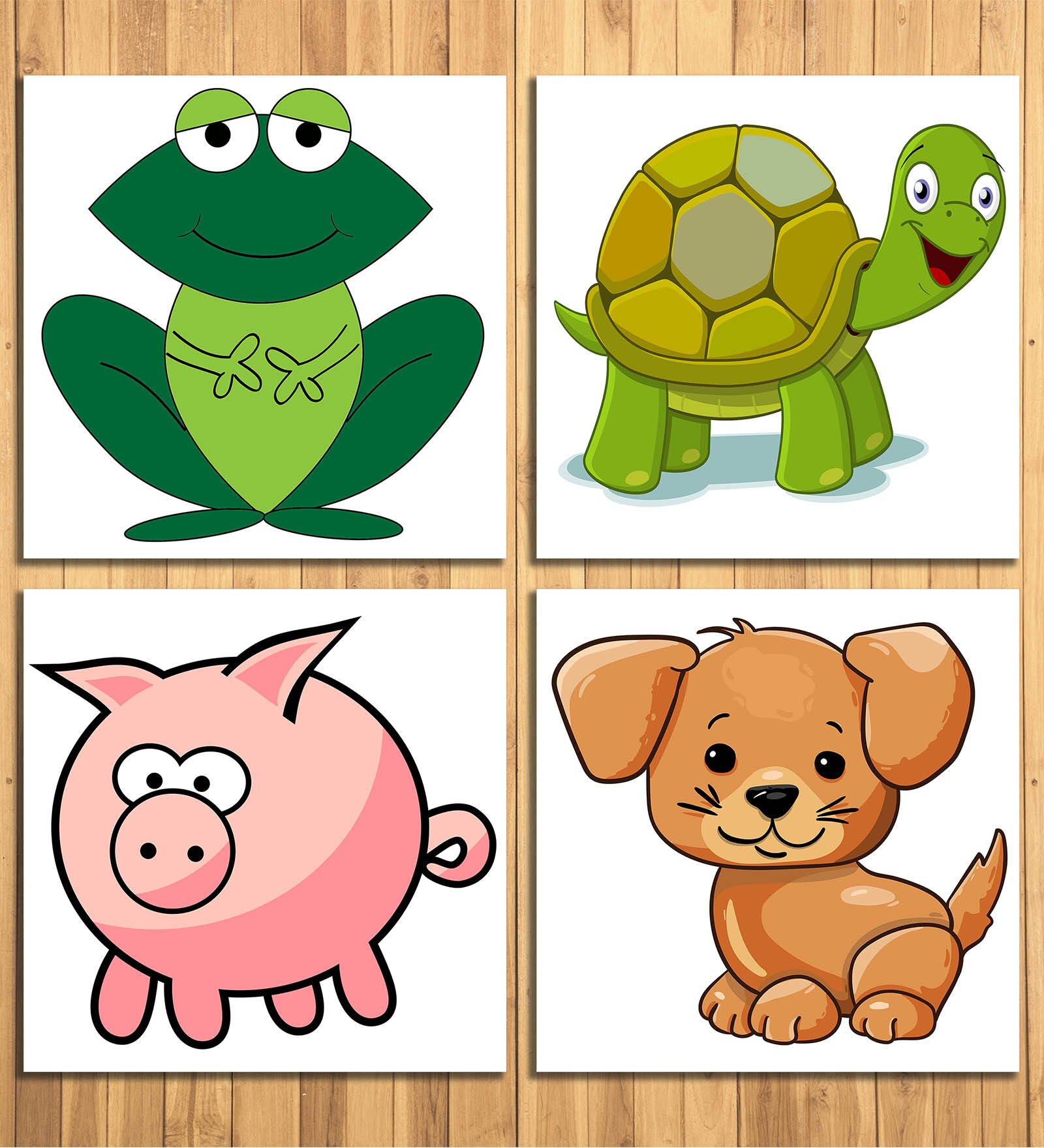 Buy Smiling Animals Nursery Wall Panels at 31% OFF by Wens | Pepperfry