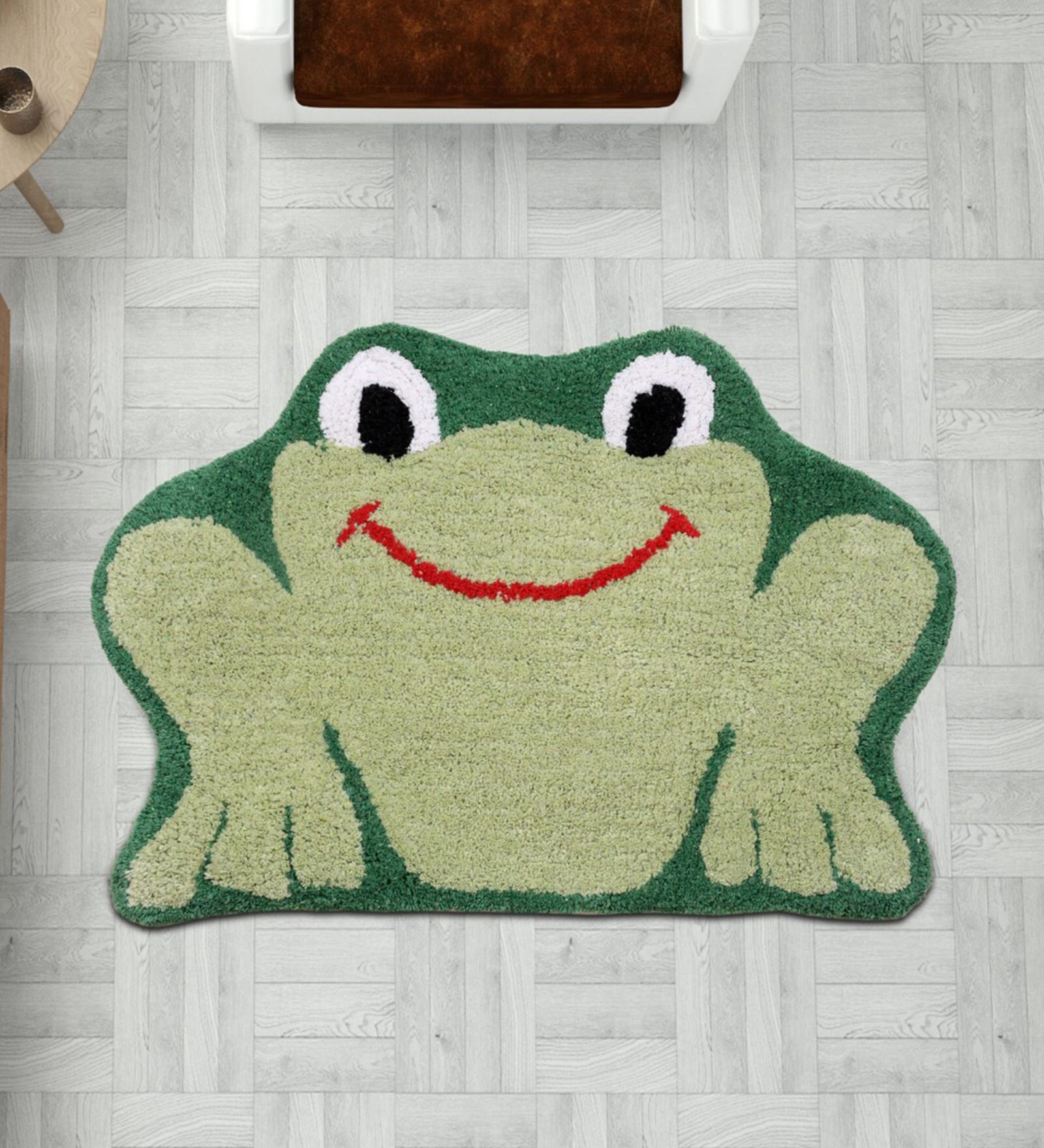 Buy Smiling Frog Anti Skid Floor Mat in Red Colour at 61% OFF by Hosta ...
