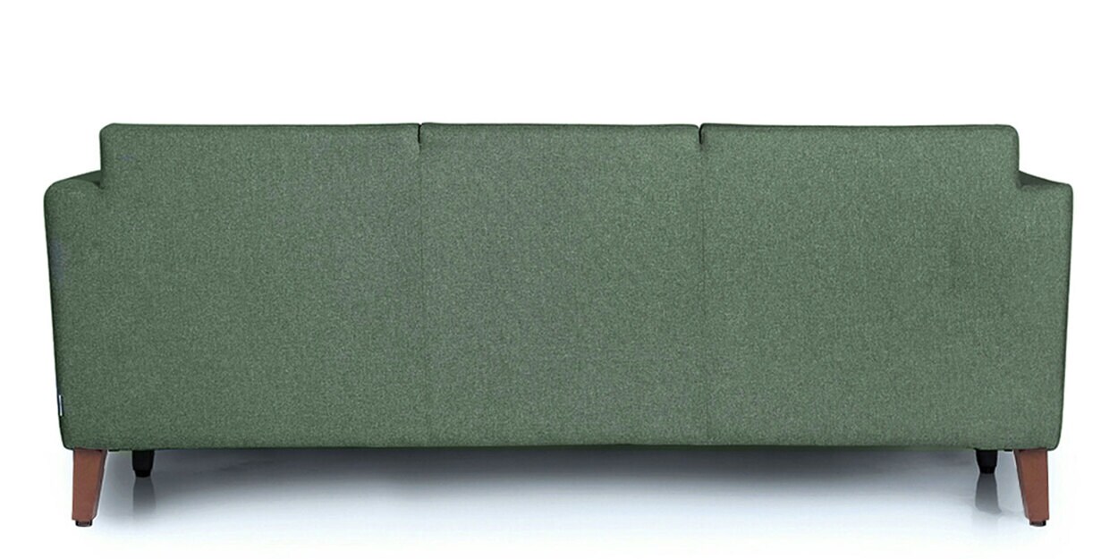 Buy Snoozepro Fabric 3 Seater Sofa in Omega Green Colour by Wakefit ...