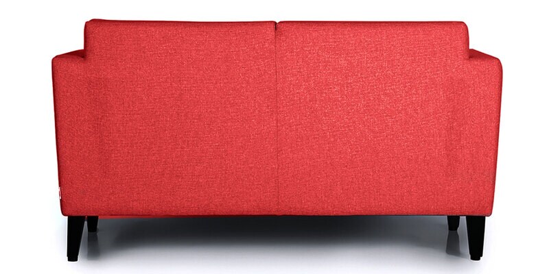 Buy Snoozepro Fabric 2 Seater Sofa in Omega Red Colour by Wakefit ...