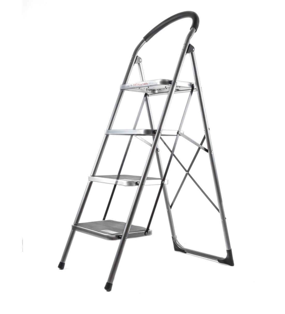 Buy 4 Steps 4 Ft Iron Step Ladder By Solo at 20% OFF by Solo | Pepperfry
