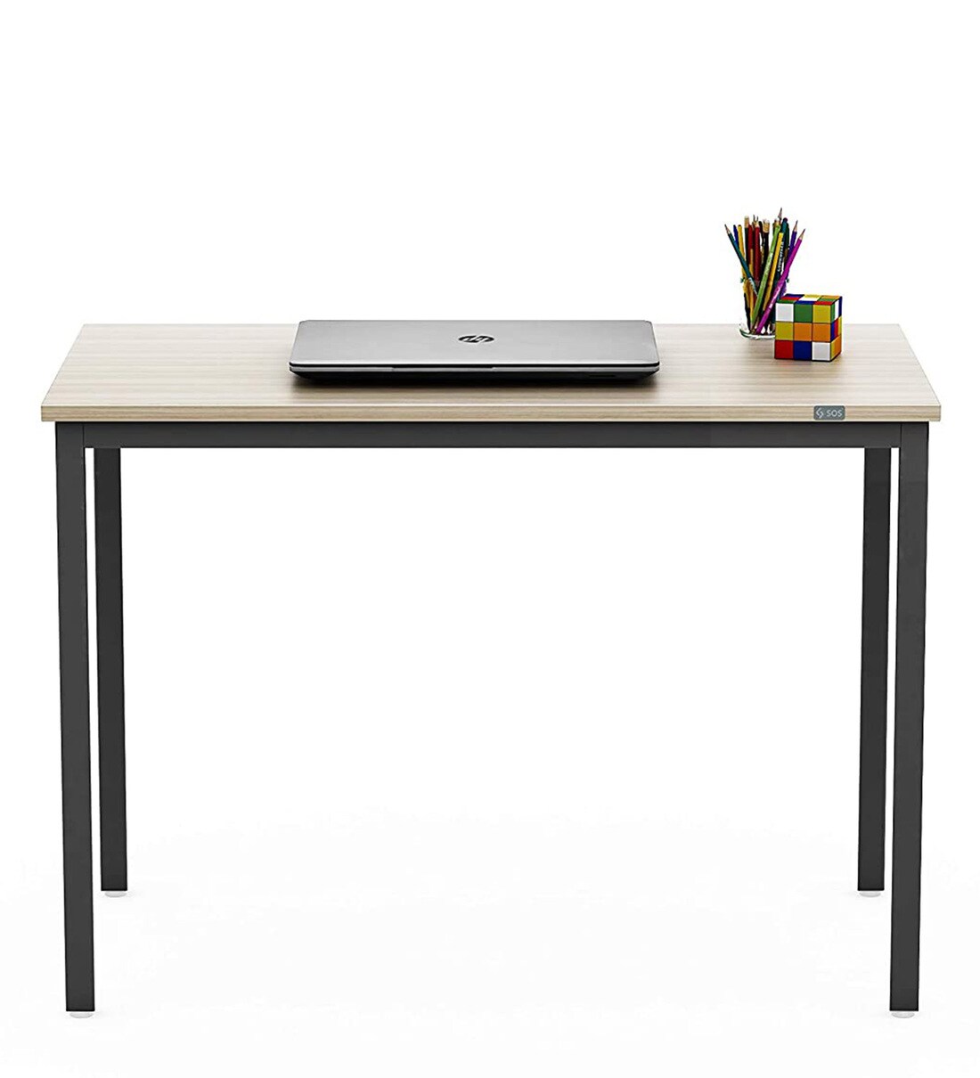Buy Writing Table in Classic Cherry And Black Finish Online ...