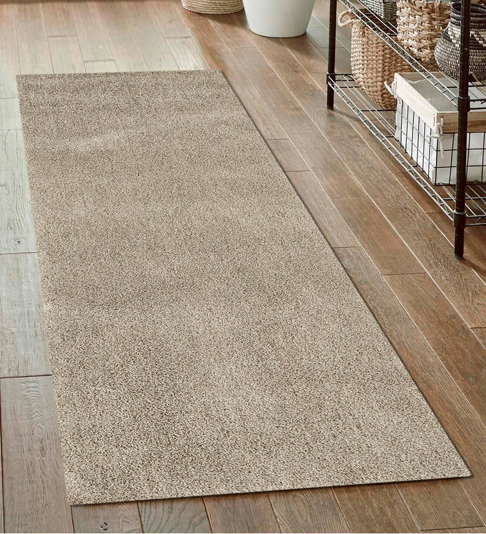 Buy Solid Pattern Polyester 5 x 2 Feet Machine Made Runners by Obsessions at 15% OFF by ...