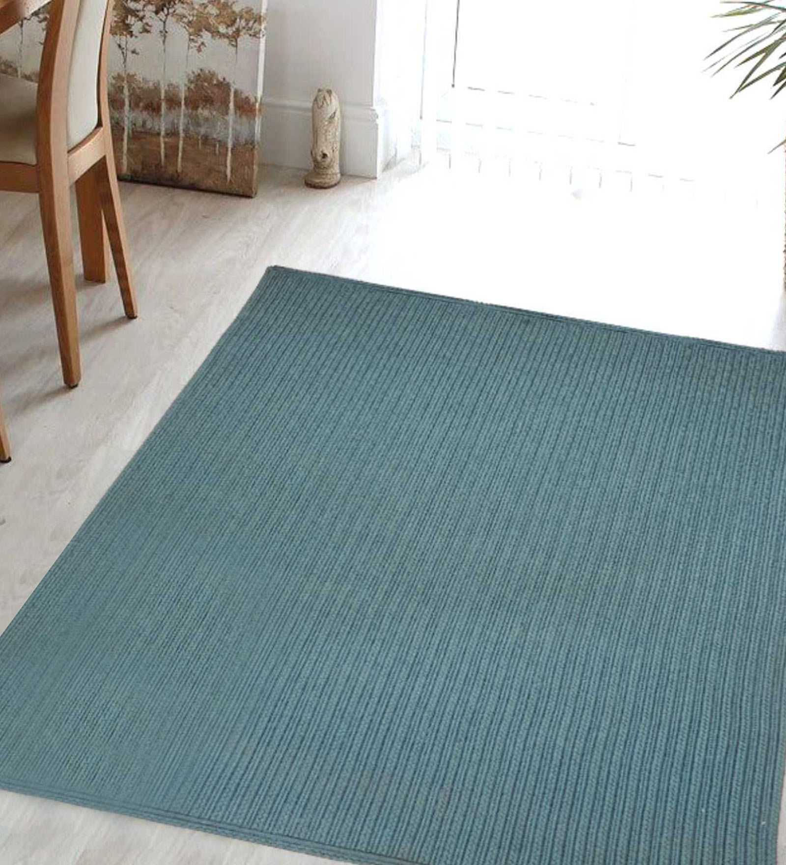 Buy Plain Solid Pattern Polypropylene Machine Made 5 x 2 Feet Carpet by ...