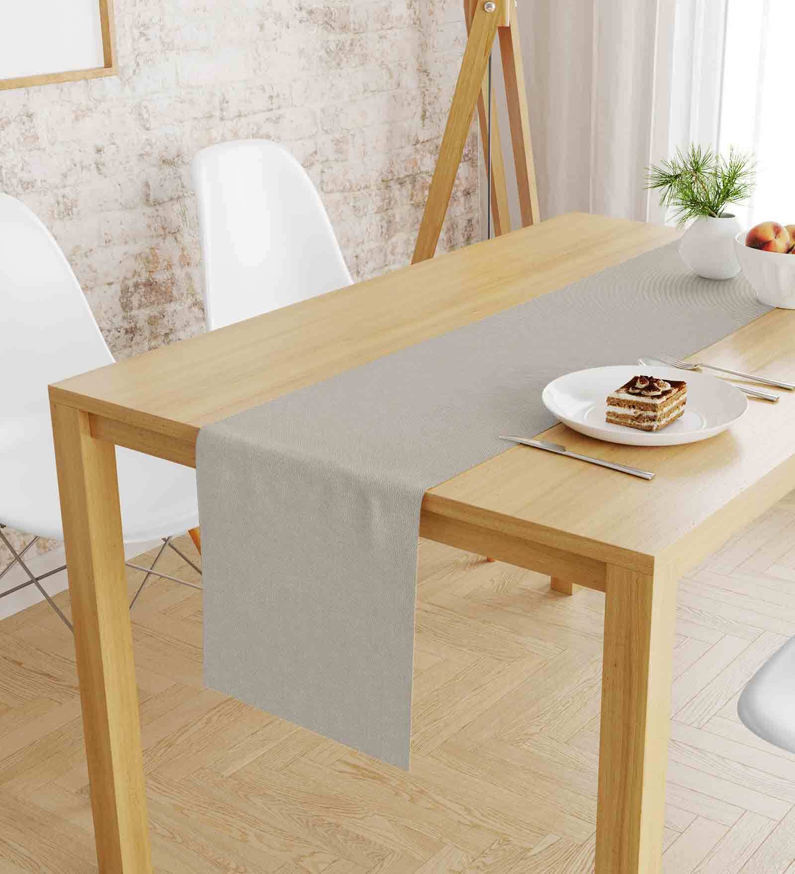Buy Aruba (72x12) Silver Polyester Table Runner at 67% OFF by S9home ...