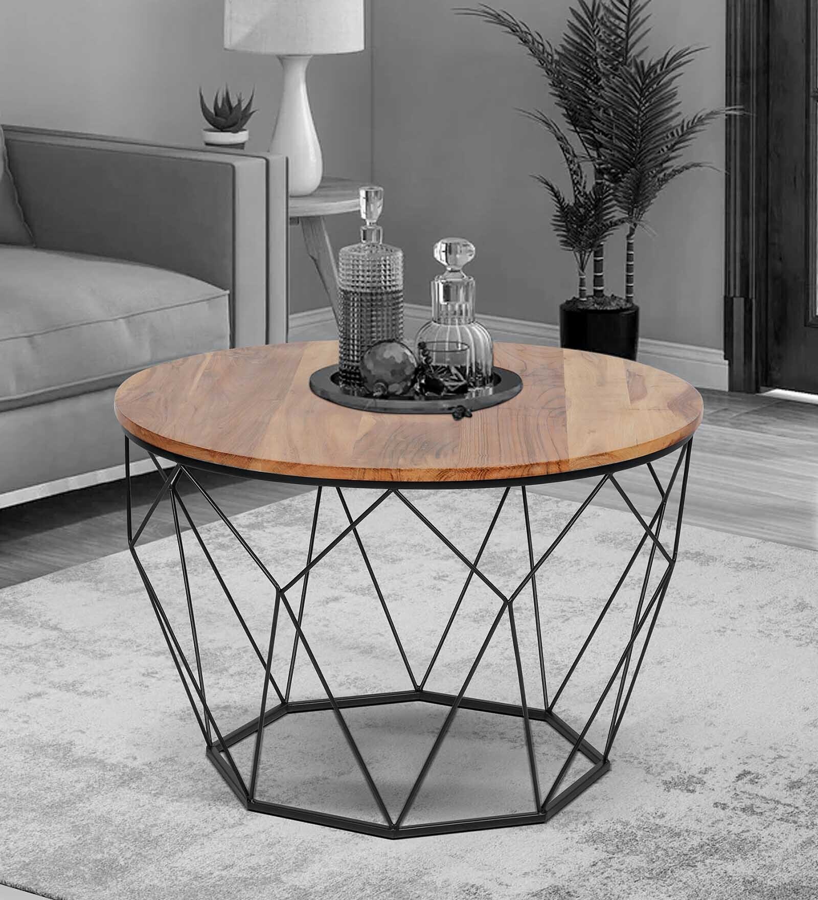 Buy Somerset Coffee table in Brown Colour Online - Contemporary Coffee ...