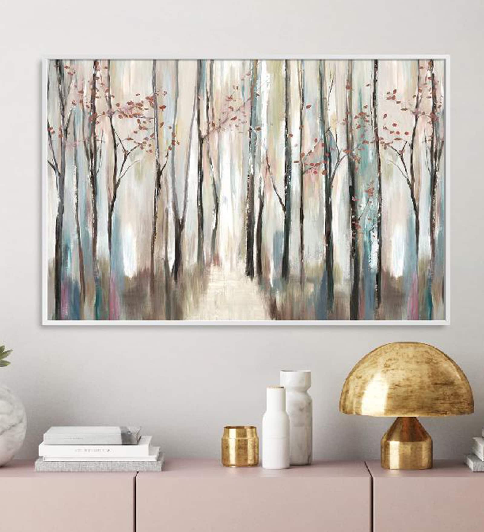 Buy Sophies Forest Multicolor Canvas Framed Art Print at 17% OFF by ...