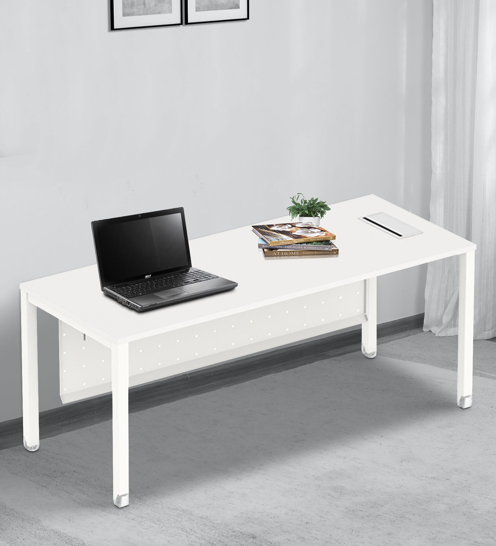 Buy Workstation In White Color at 1% OFF by Spacewood Office Solutions ...