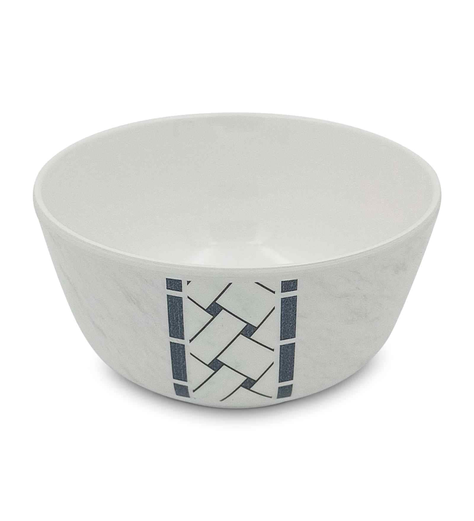 Buy Soup Bowl Set - Marbo Stitch (4.5\) , Stain Free, Glazed Finish ...