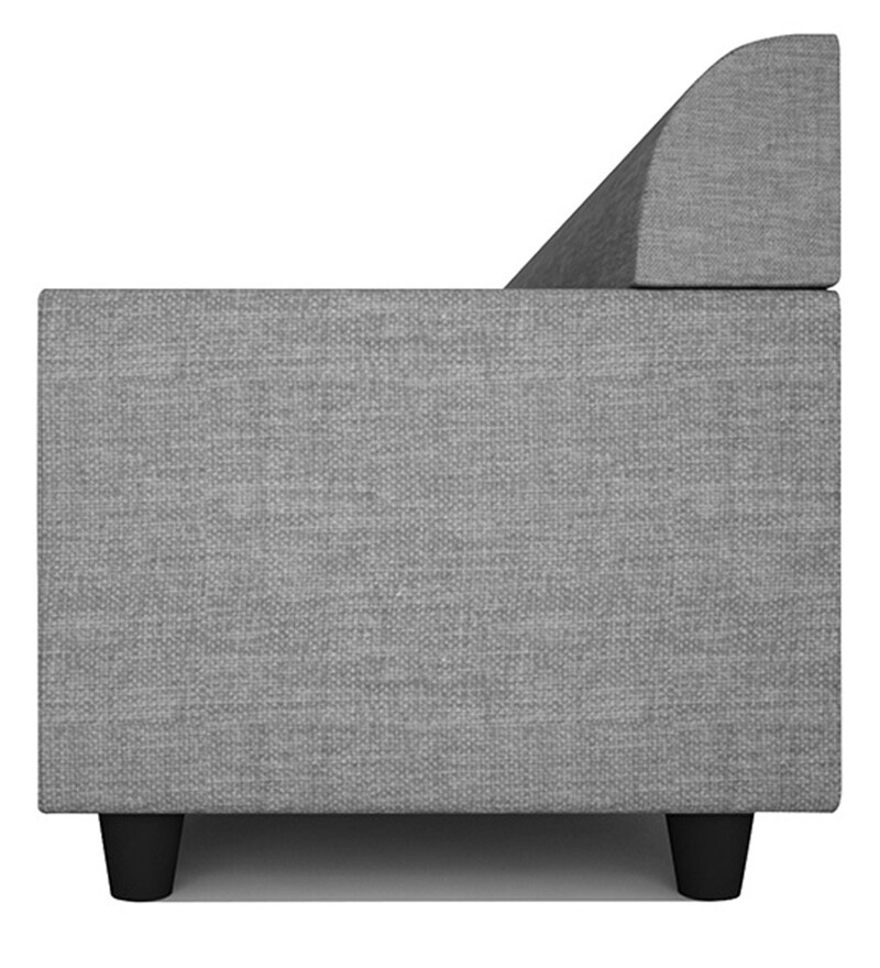 Buy Solitaire 1 Seater Sofa in Grey colour by Adorn Homez Online ...
