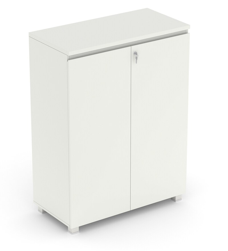 Buy SOS File Cabinet in Everest White Finish with Lock Online - File ...