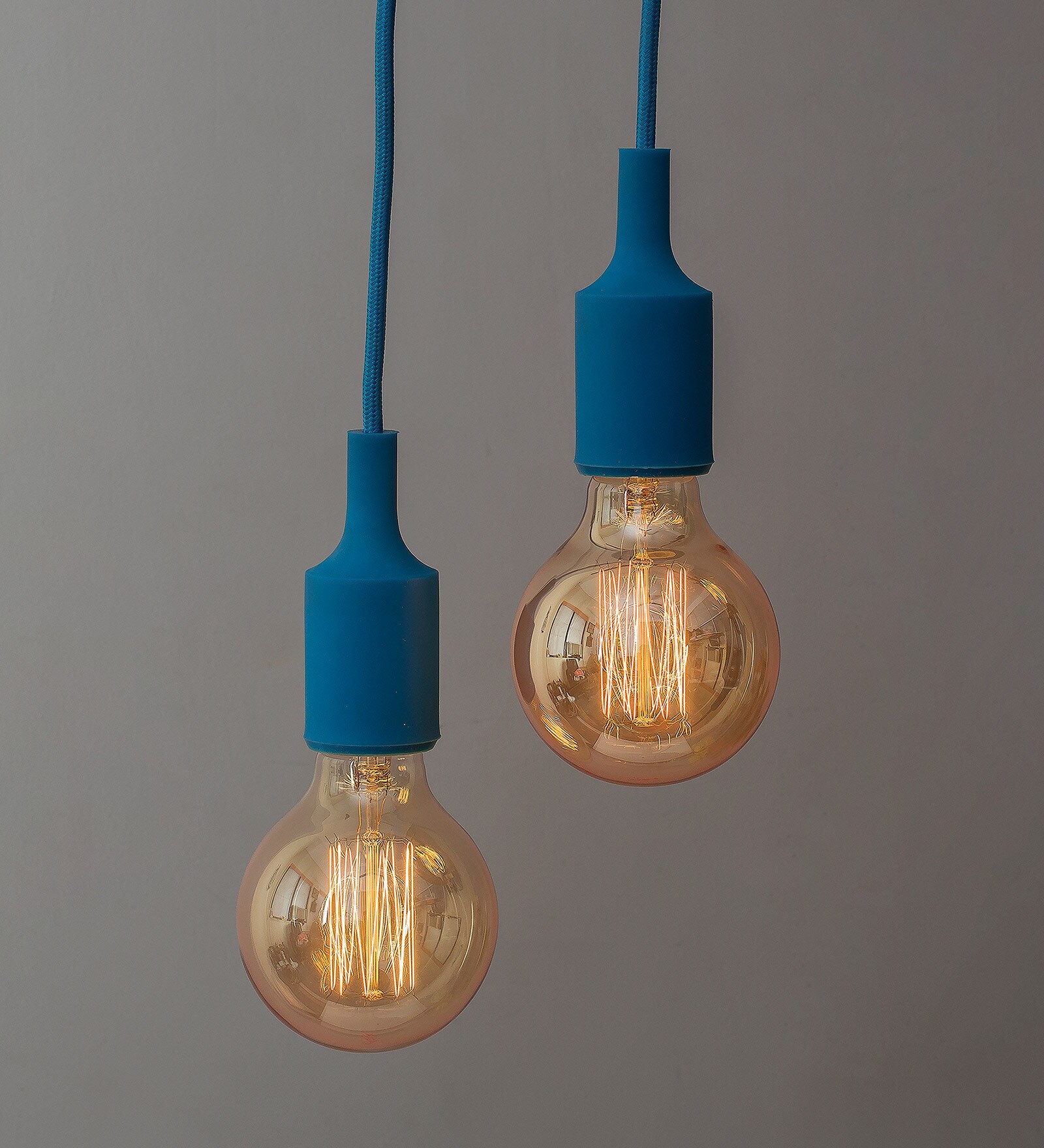 Buy Spectra Blue Silicone Rubber Hanging Light at 53% OFF by Homesake ...